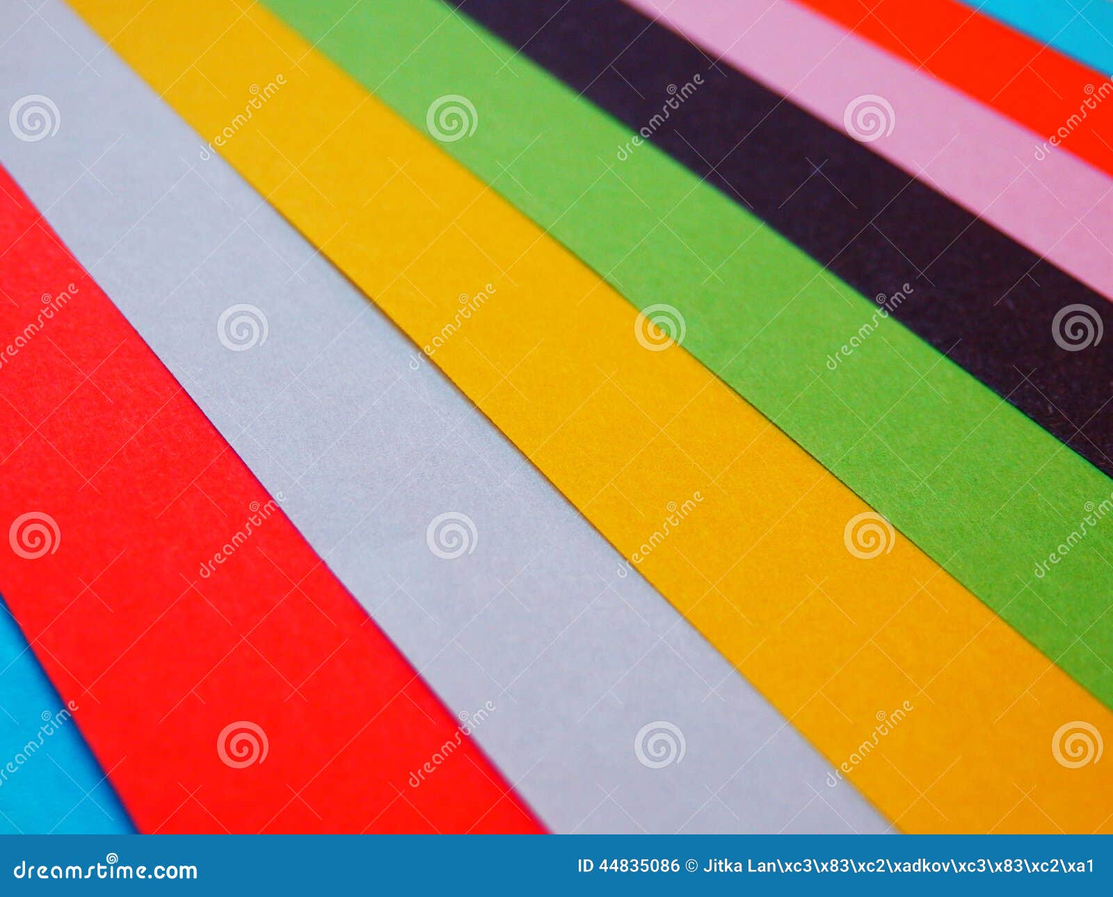 Abstract Color Paper Sheets Background Stock Photo - Image of modern ...