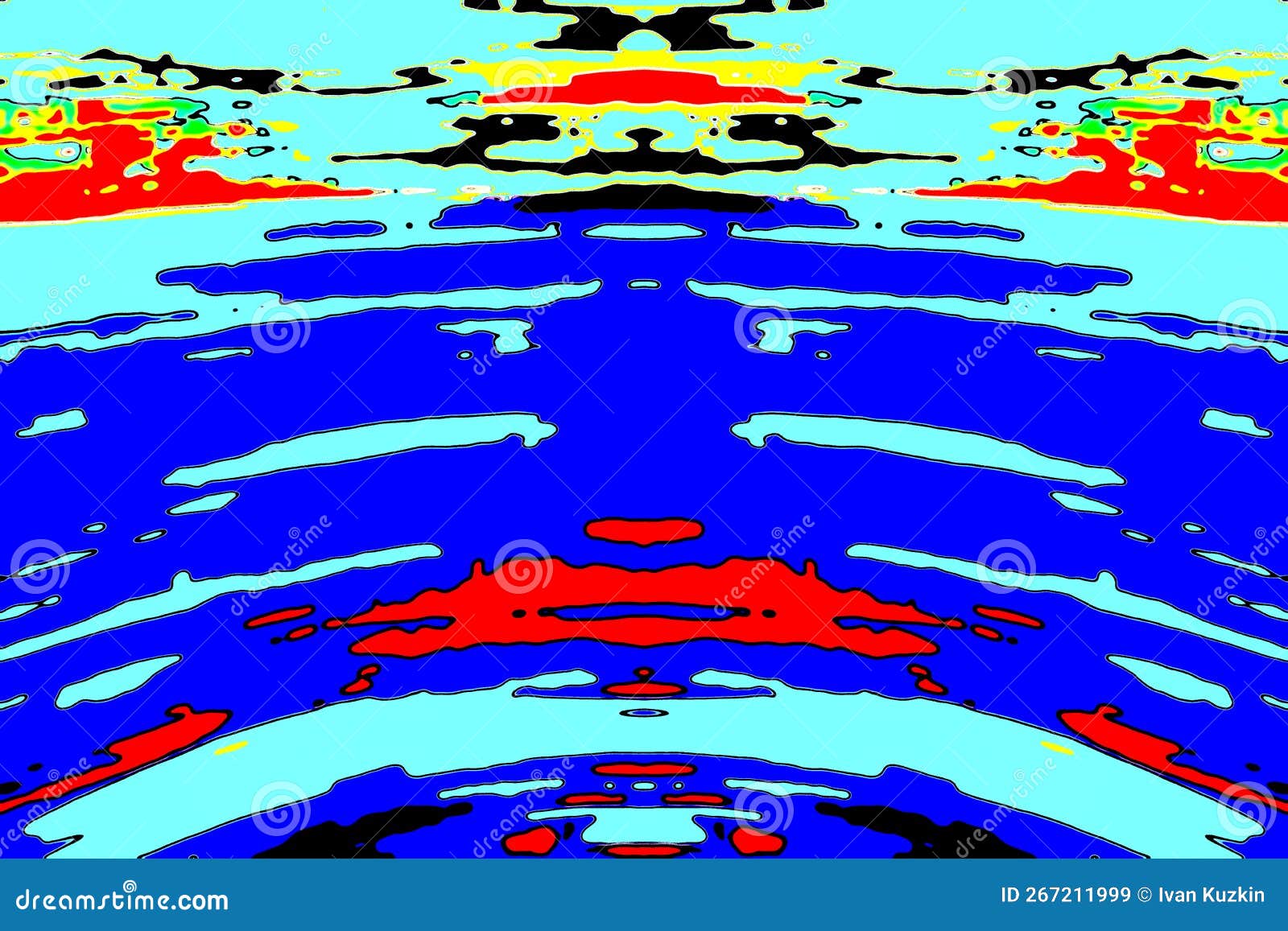 Abstract Color Pattern, Lines, Corners, Circles Drawings and Pictures ...