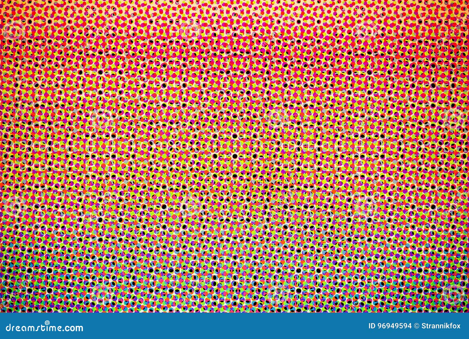 Abstract Color Patterns on Retro Dirty Texture Stock Illustration ...