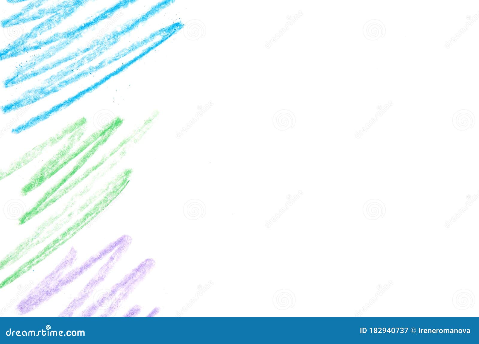 Abstract Color Pencil Scribbles Background. Stock Image - Image of ...