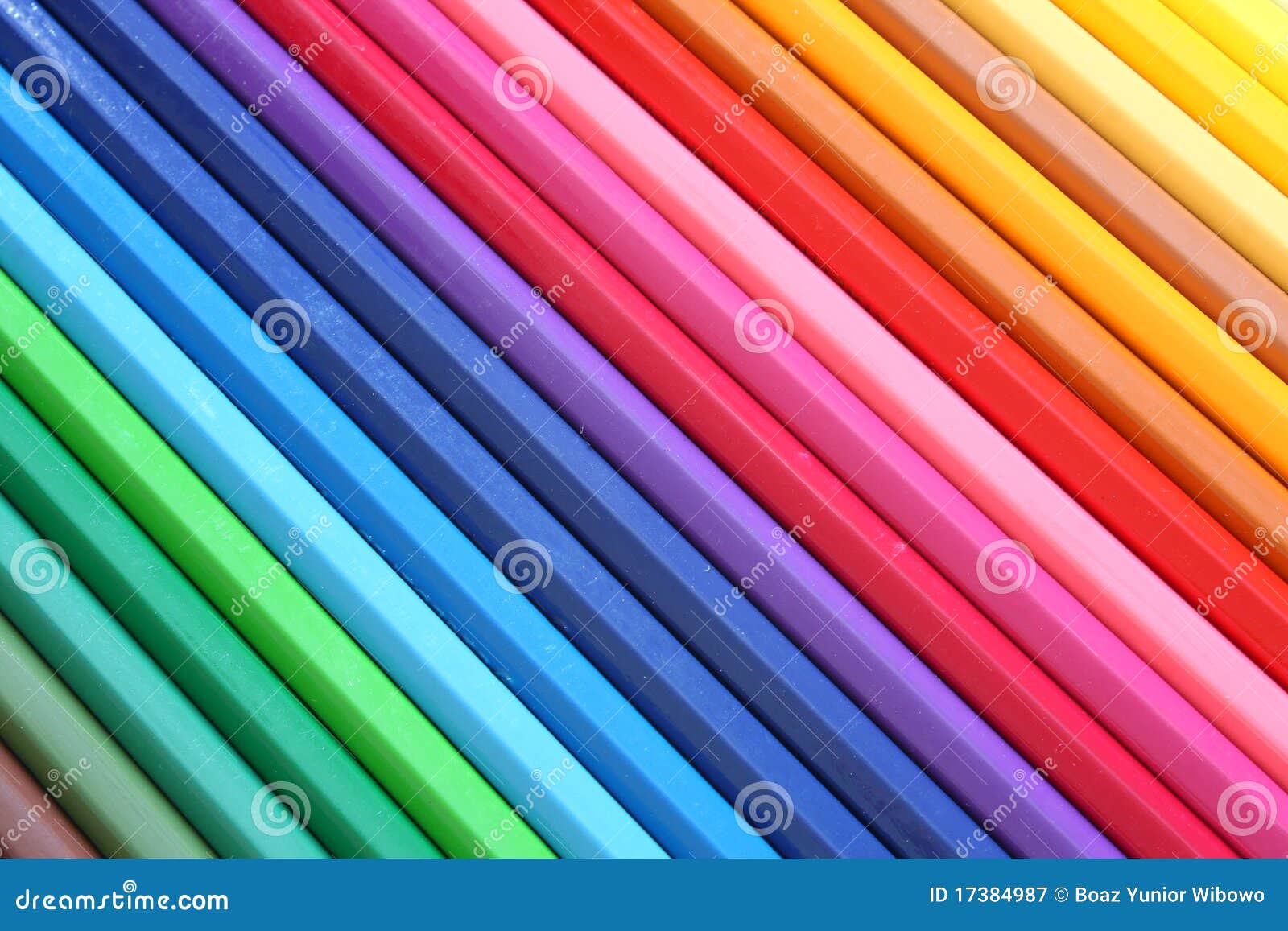 Color Pencils In Arrange In Color Wheel Colors Stock Photo ...