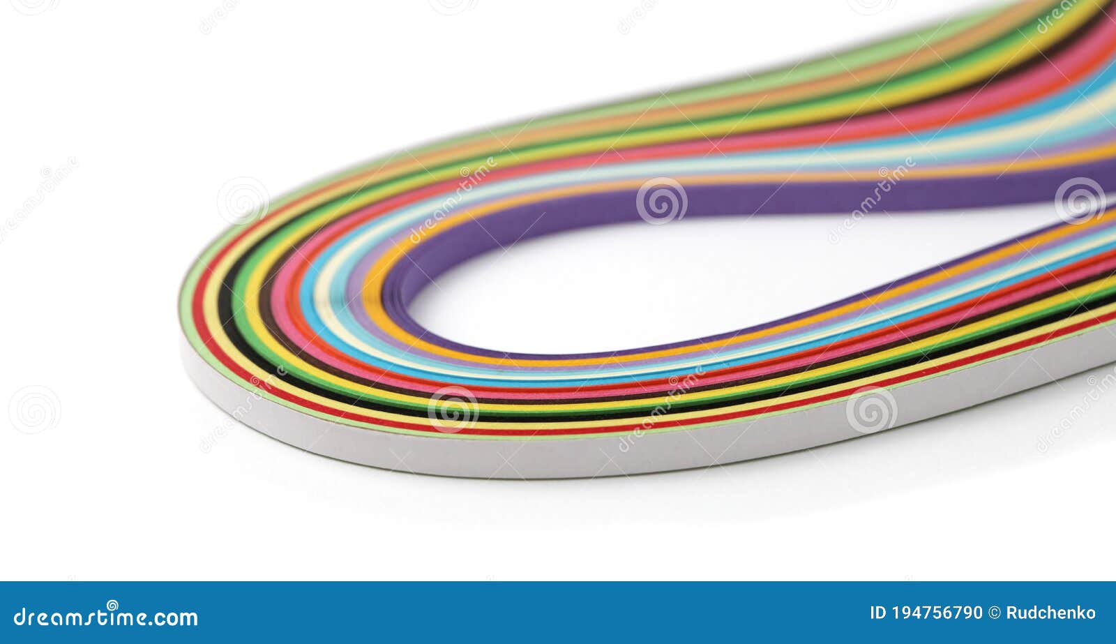 Abstract Color Rainbow Strip Paper Background Stock Photo - Image of ...