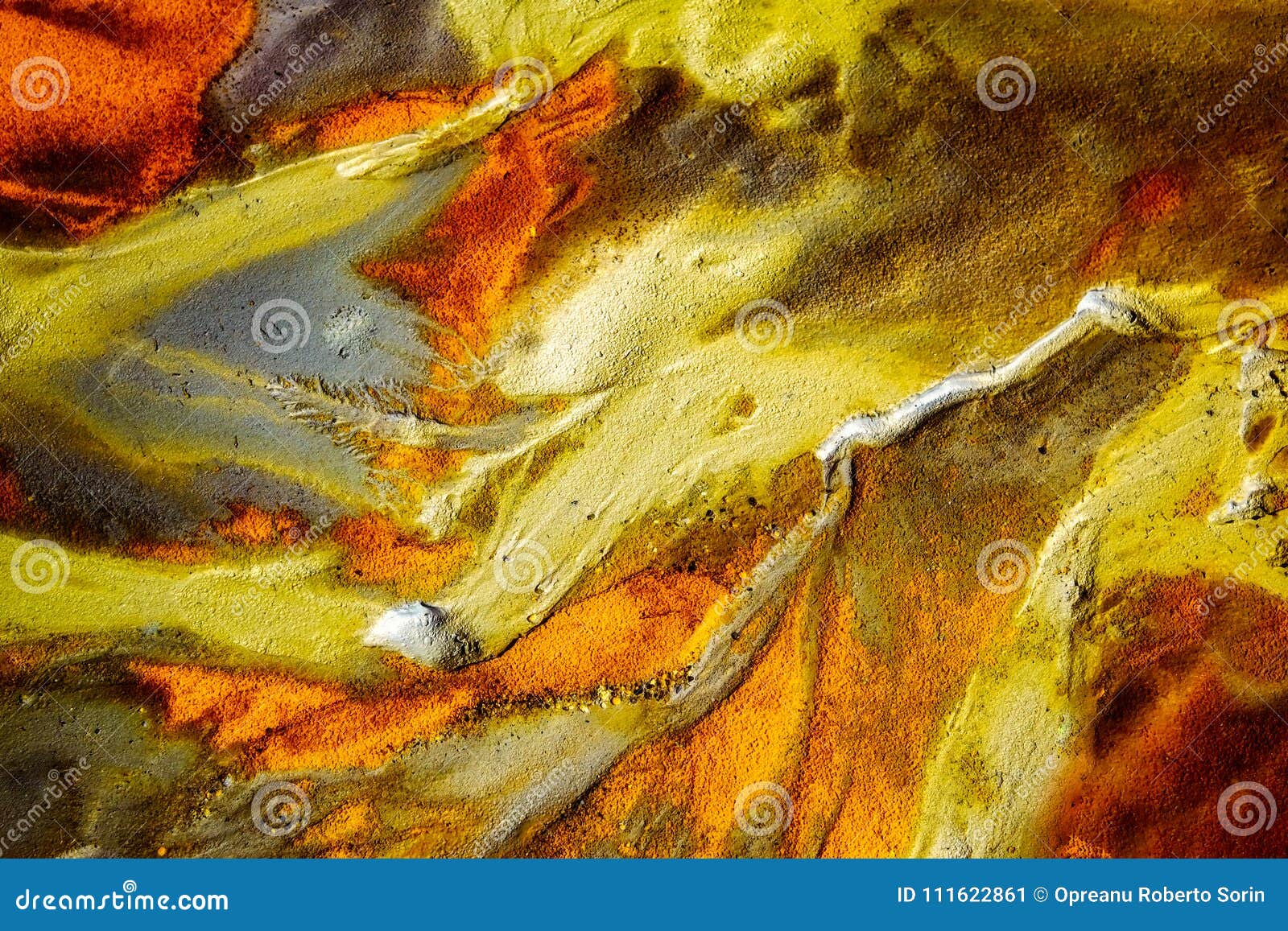Abstract Color Sand Texture Stock Image - Image of orange, desert ...
