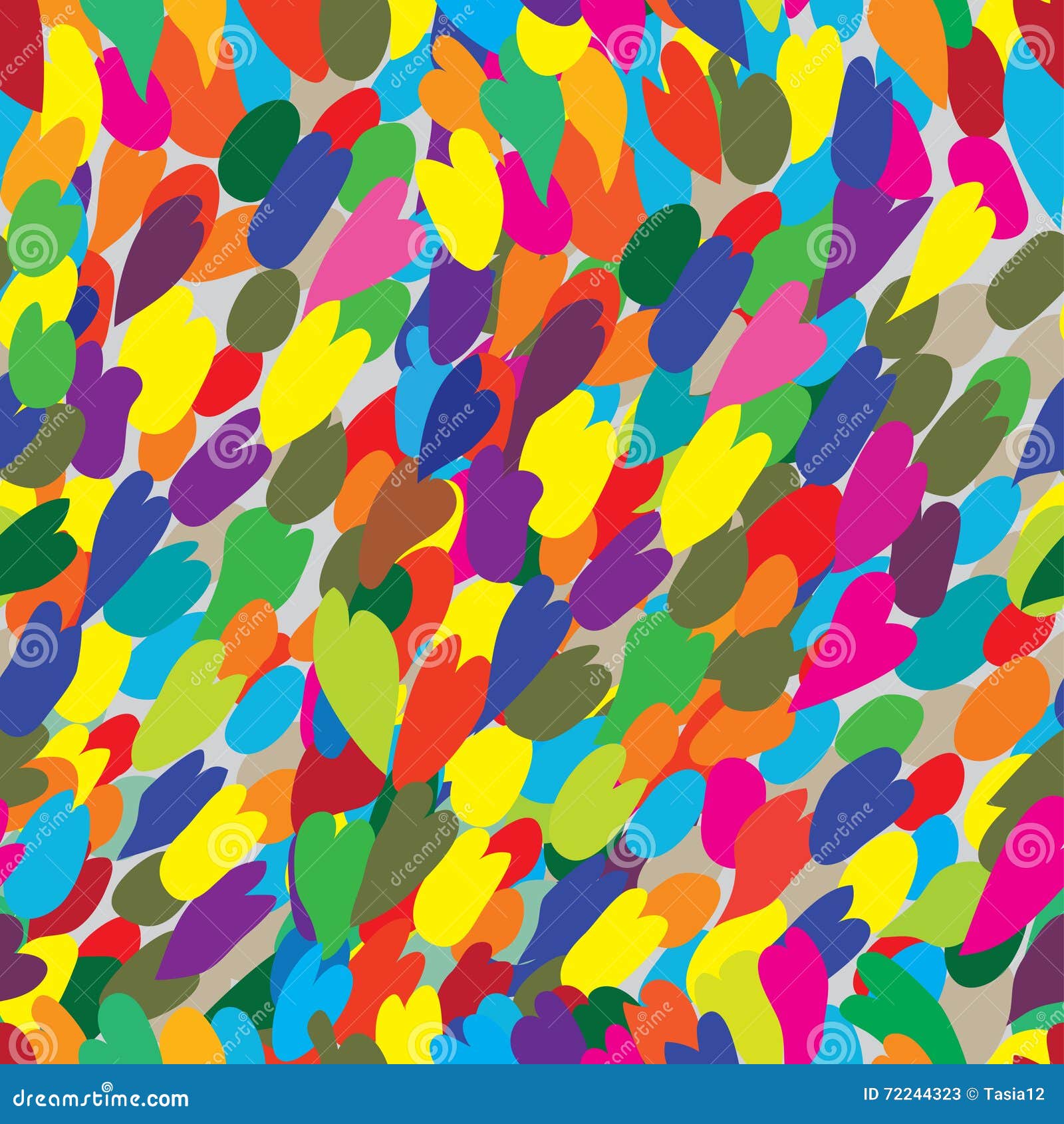 Abstract Color Seamless Graphic Pattern, Modern Design Stock Vector ...