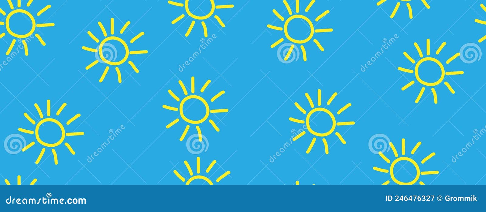 Abstract Color Seamless Pattern with Sun for Texture, Textiles ...