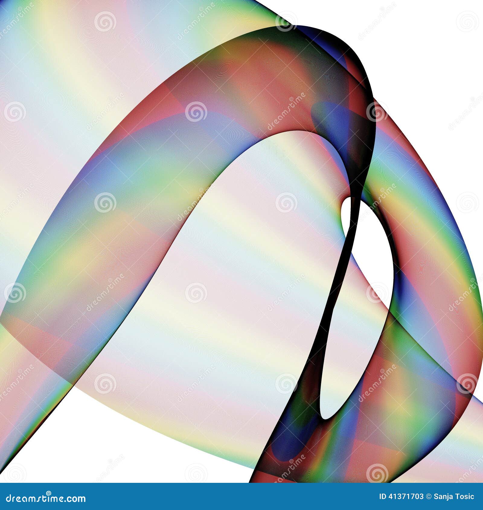 Abstract color shapes stock illustration. Illustration of colored ...