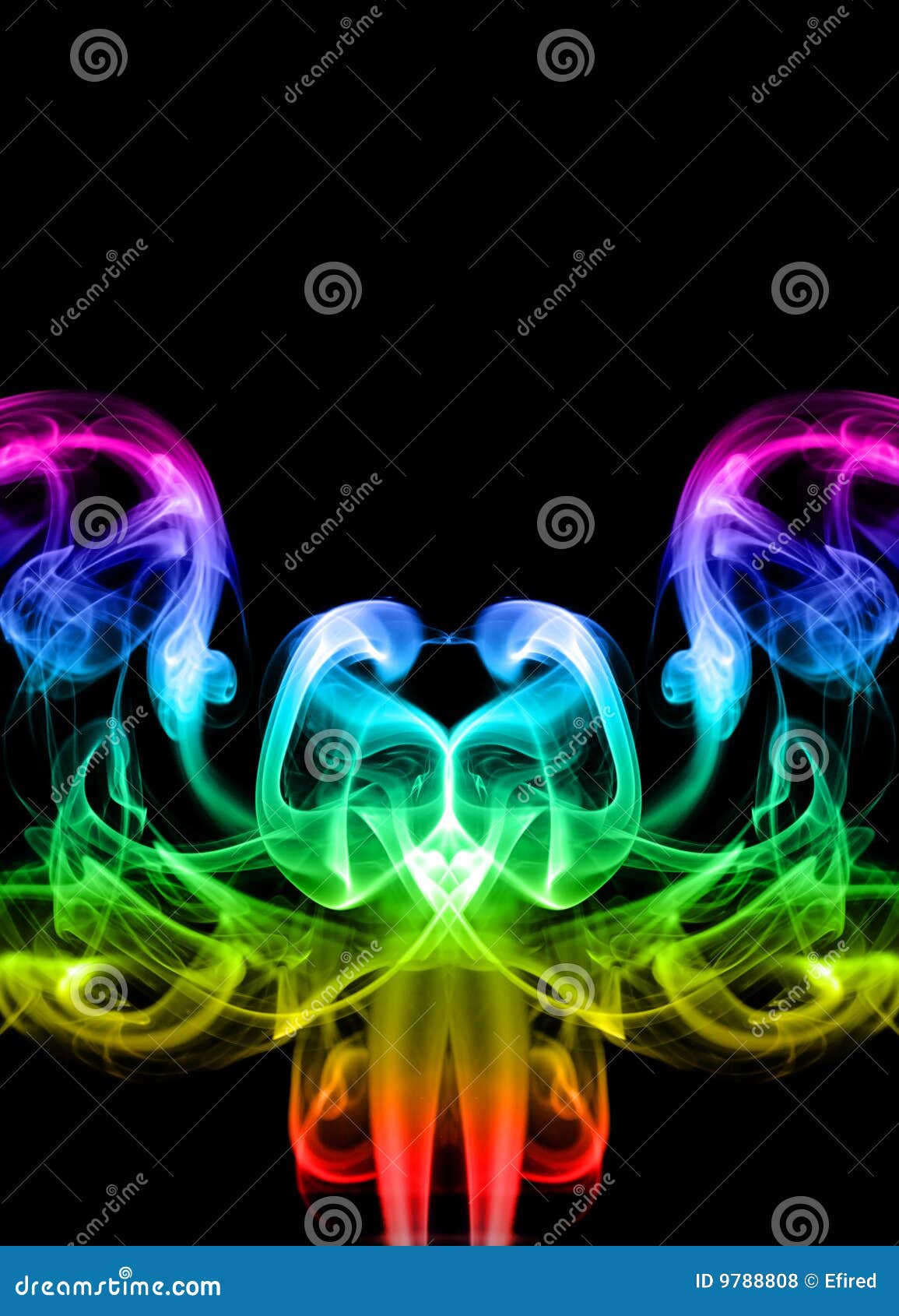 Abstract color smoke stock photo. Image of abstract, green - 9788808
