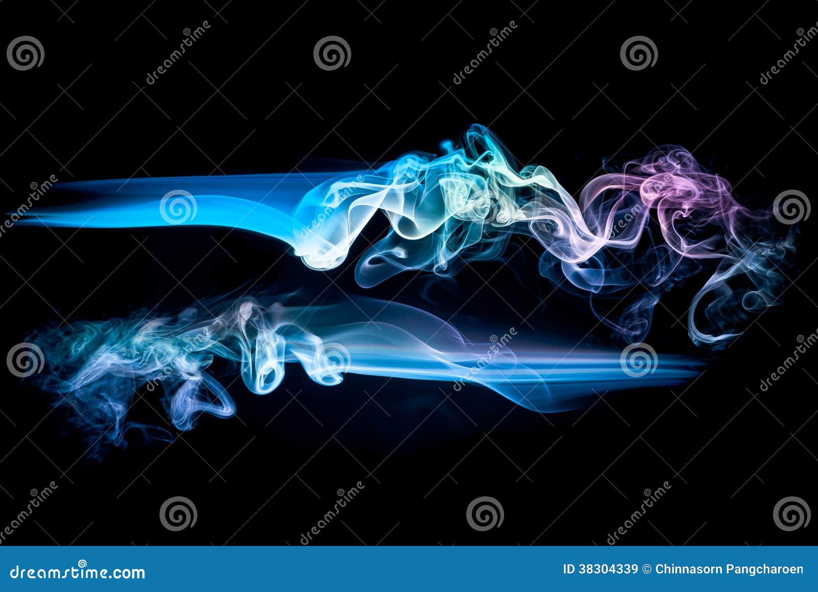 Abstract Color Smoke Background Stock Image - Image of curve, flow ...
