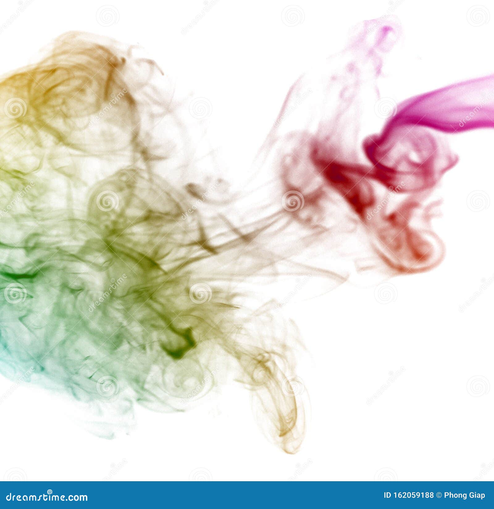 Abstract color smoke. stock photo. Image of smoke, shape - 162059188