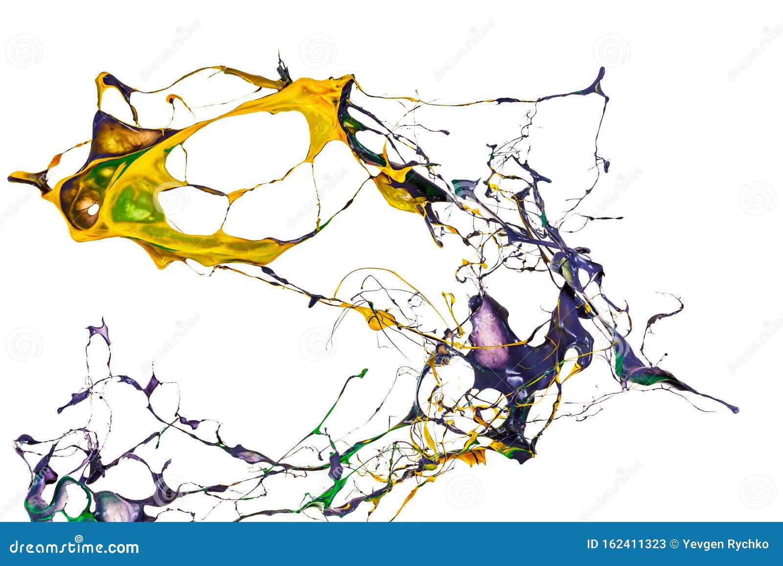 Abstract color splash stock image. Image of smooth, motion - 162411323