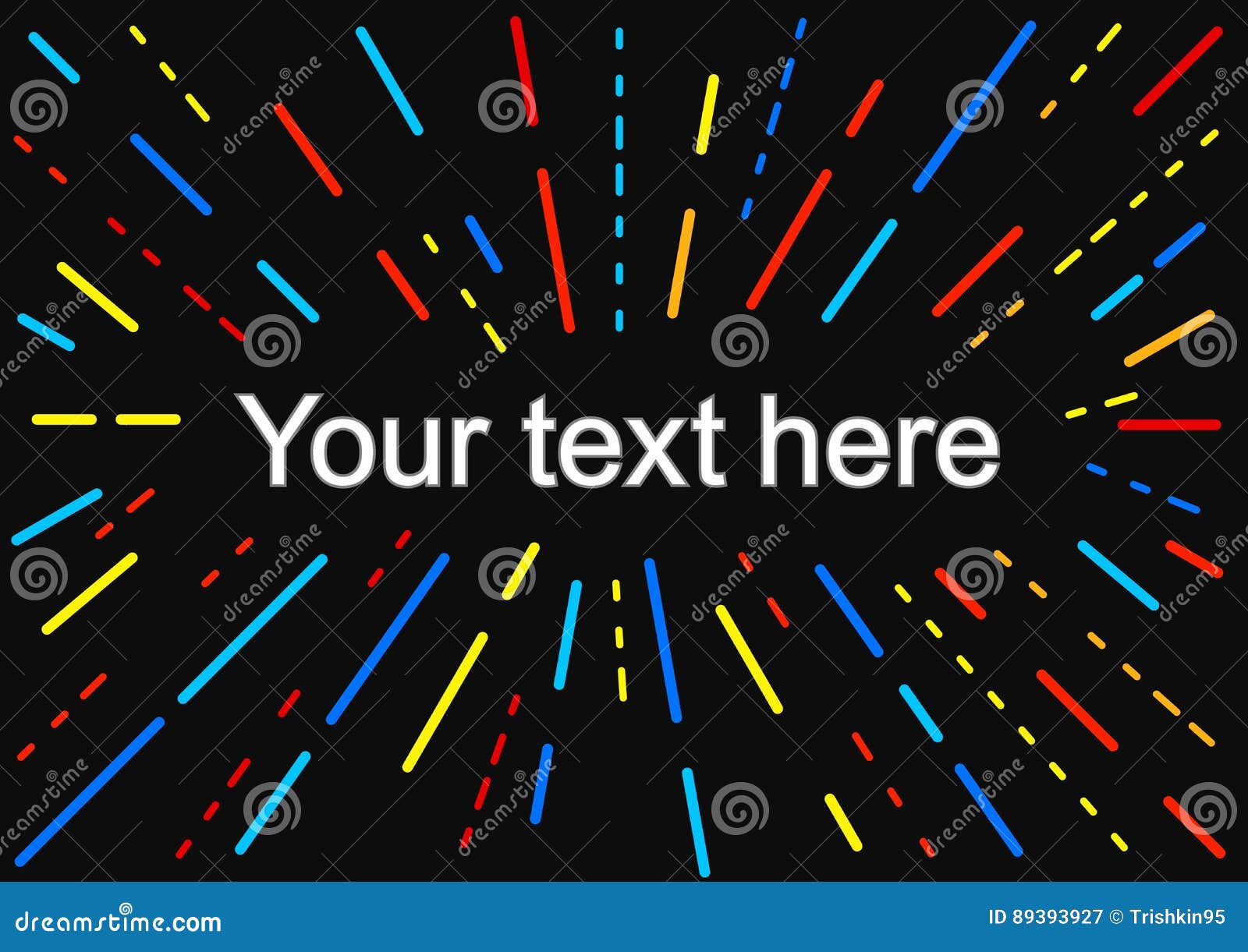 Abstract Color Splash, Dotted Lines Background, Banner Design . Eps 10 ...