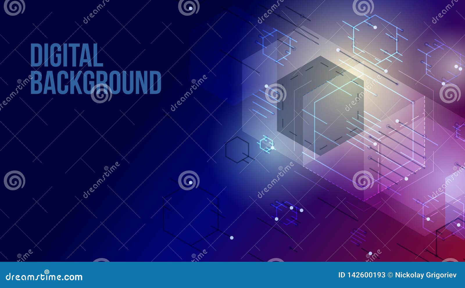 Abstract Color Square Background Stock Vector - Illustration of ...