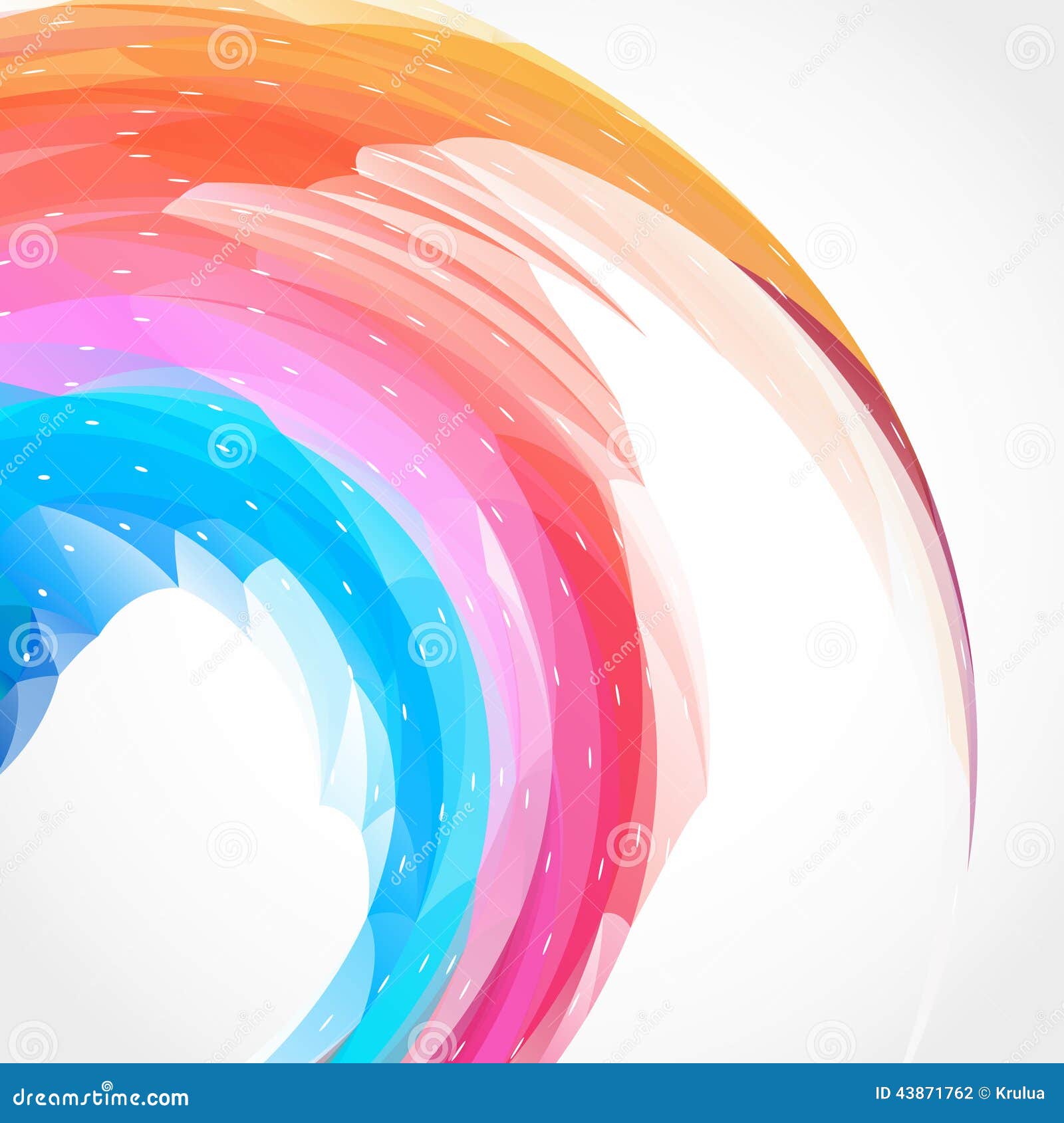 Abstract Color Swirl Background Stock Vector - Illustration of ...