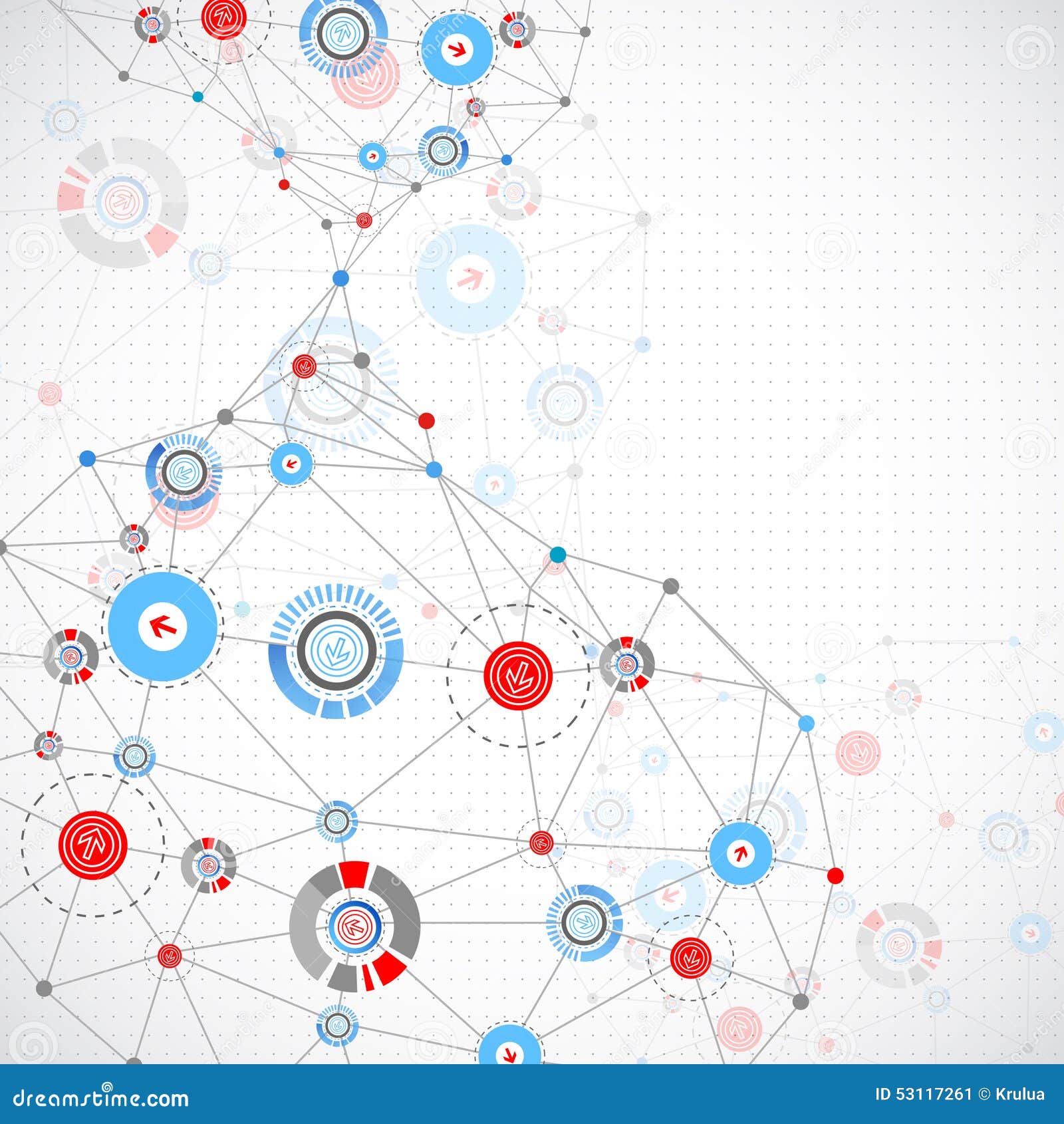 Abstract Color Technology Background. Stock Vector - Illustration of ...