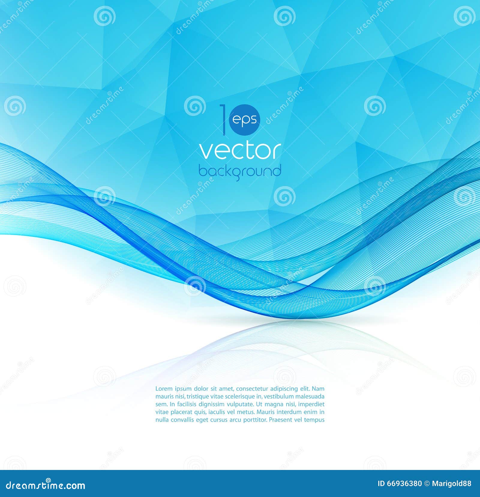 Abstract Color Template Background. Stock Vector - Illustration of ...