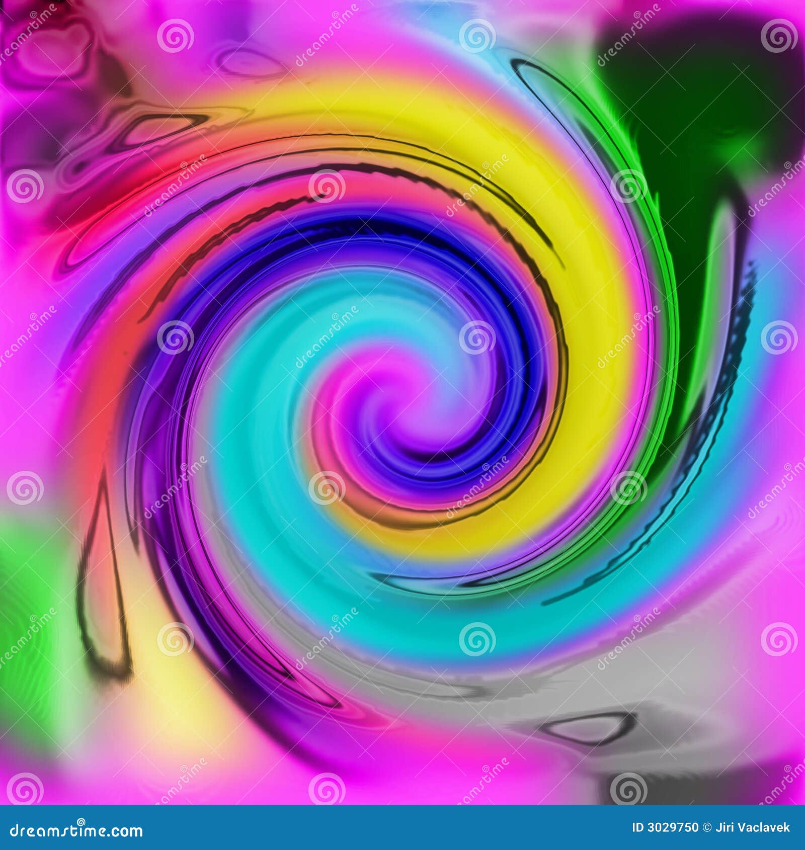 Abstract Color Texture Picture. Image: 3029750