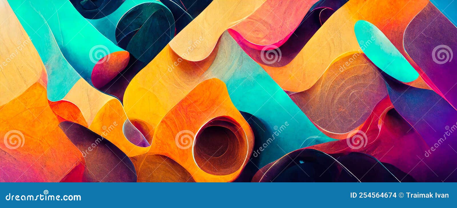 Abstract Color Texture. Modern Futuristic Pattern, Colorful Background ...