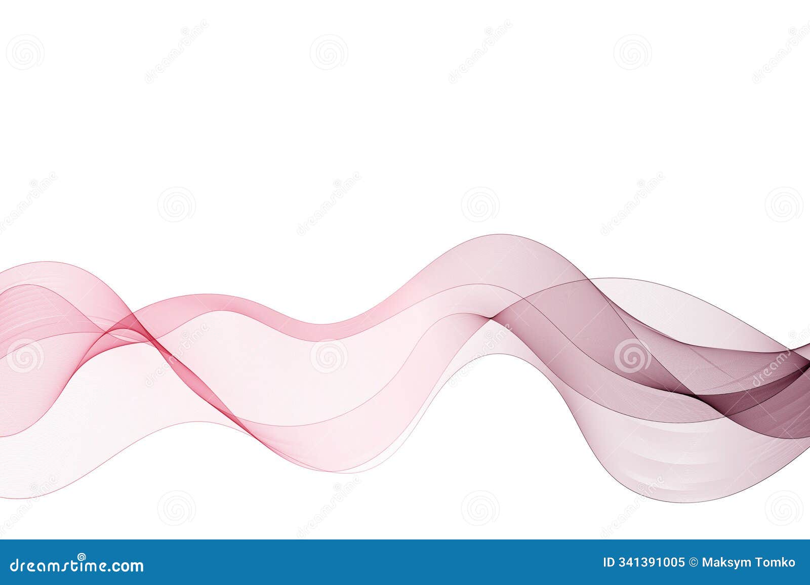 Abstract Color Vector Wave. Template for Advertising. Eps 10 Stock ...