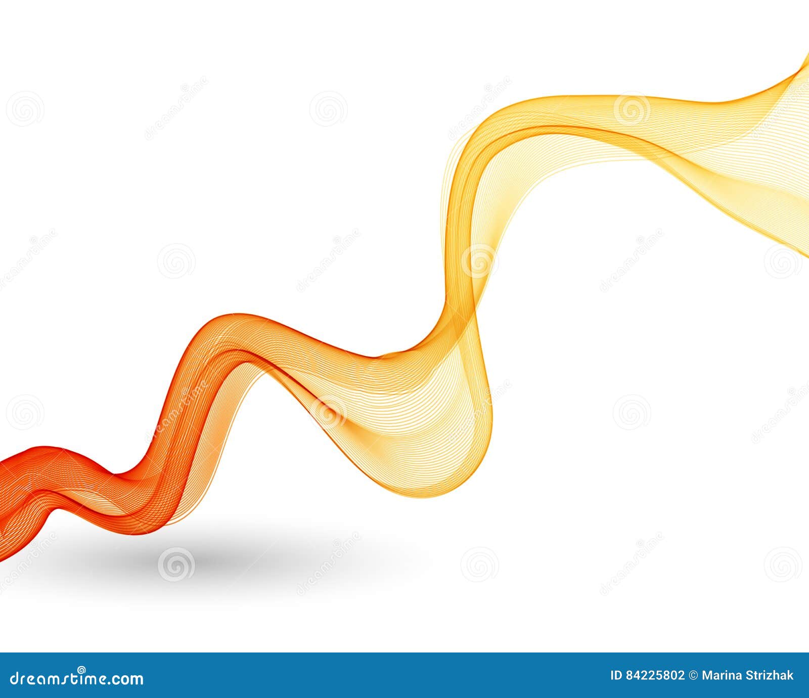 Abstract Color Wave Design Element Stock Vector - Illustration of ...