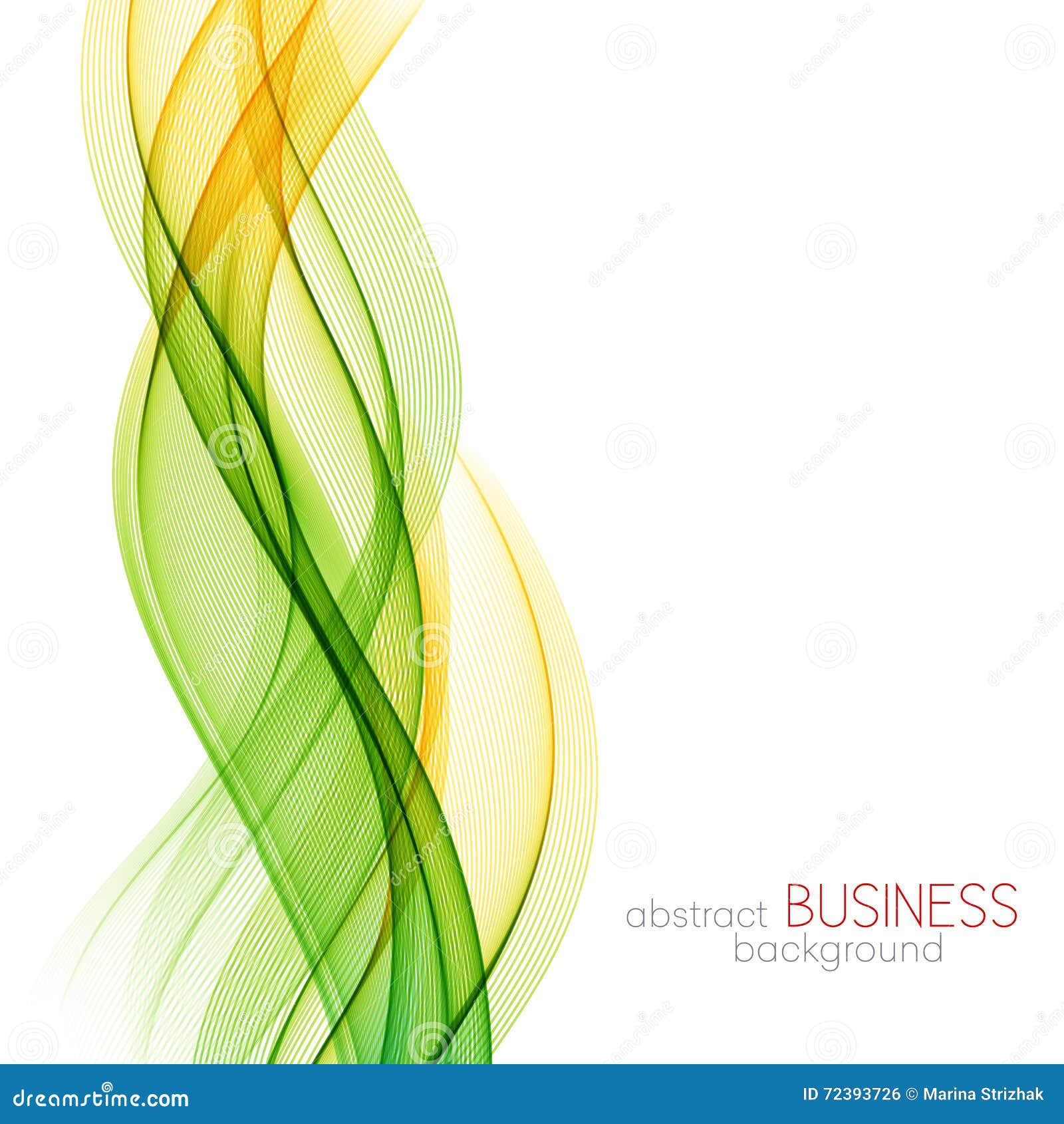 Abstract Color Wave Design Element Stock Vector - Illustration of ...