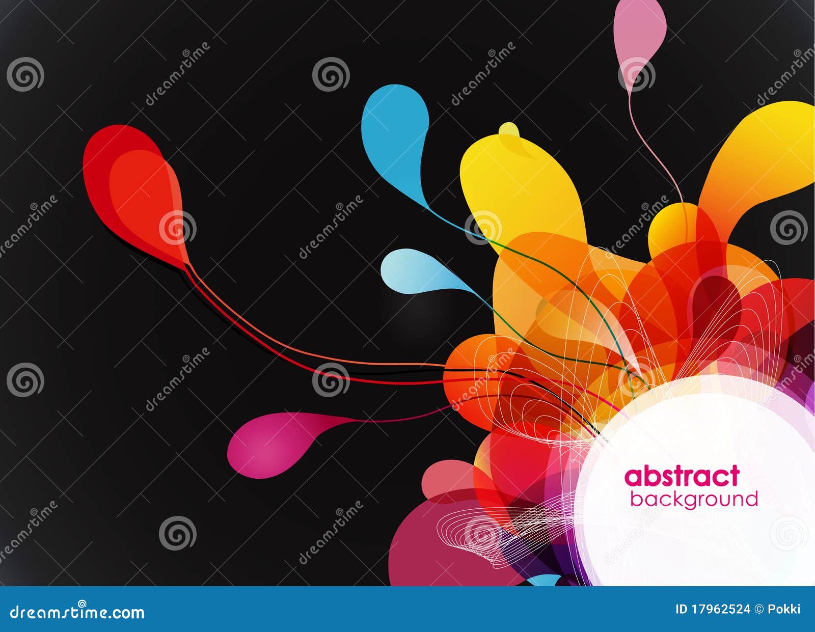 Abstract Colored Background. Stock Vector - Illustration of colorful ...