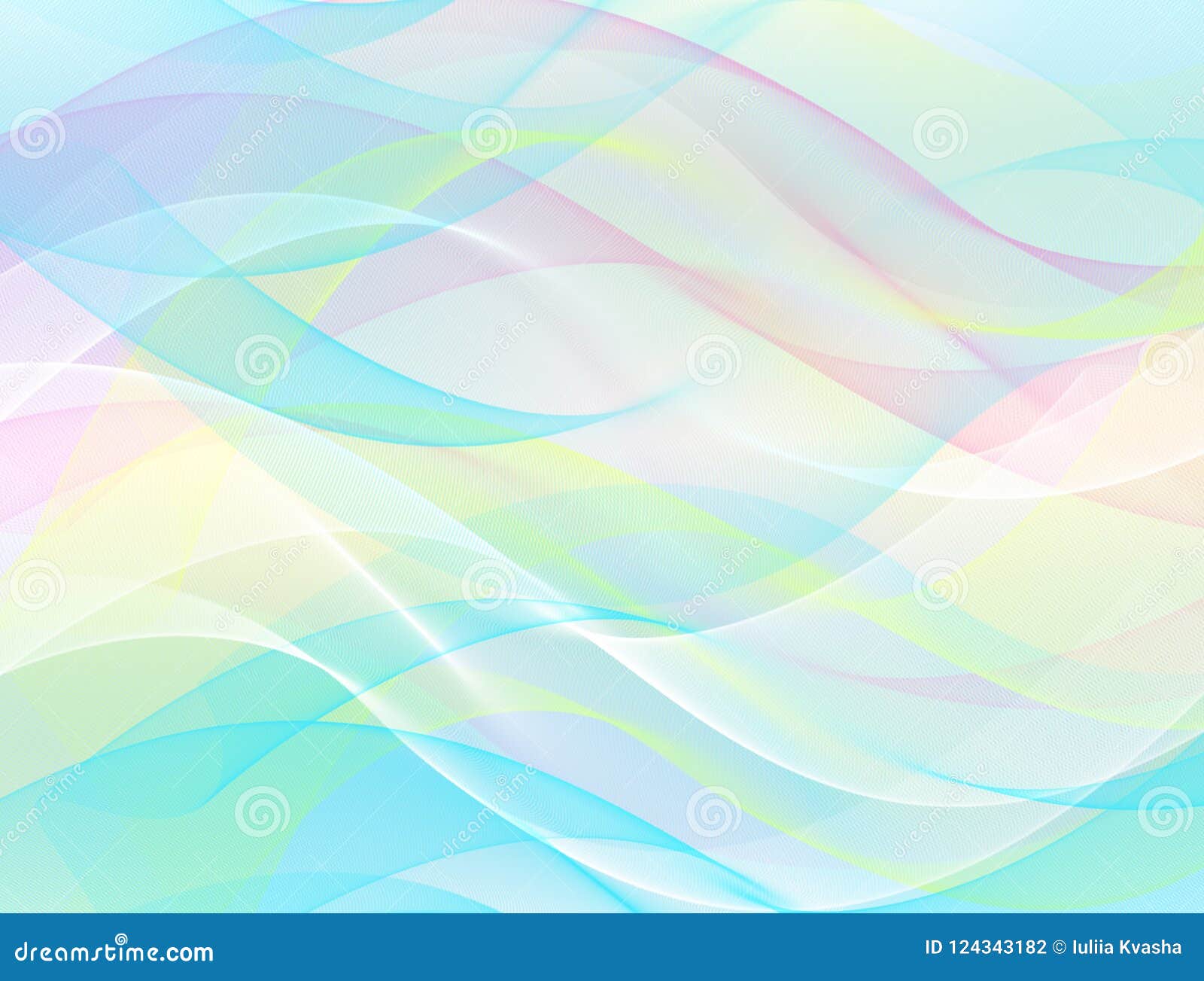 Abstract Colored Background, Abstract Lines Twisting into Beautiful ...