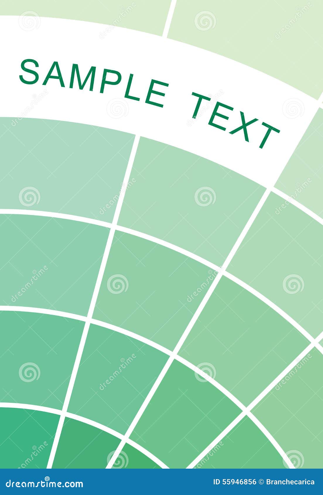 Abstract Colored Background Card Template Stock Illustration ...