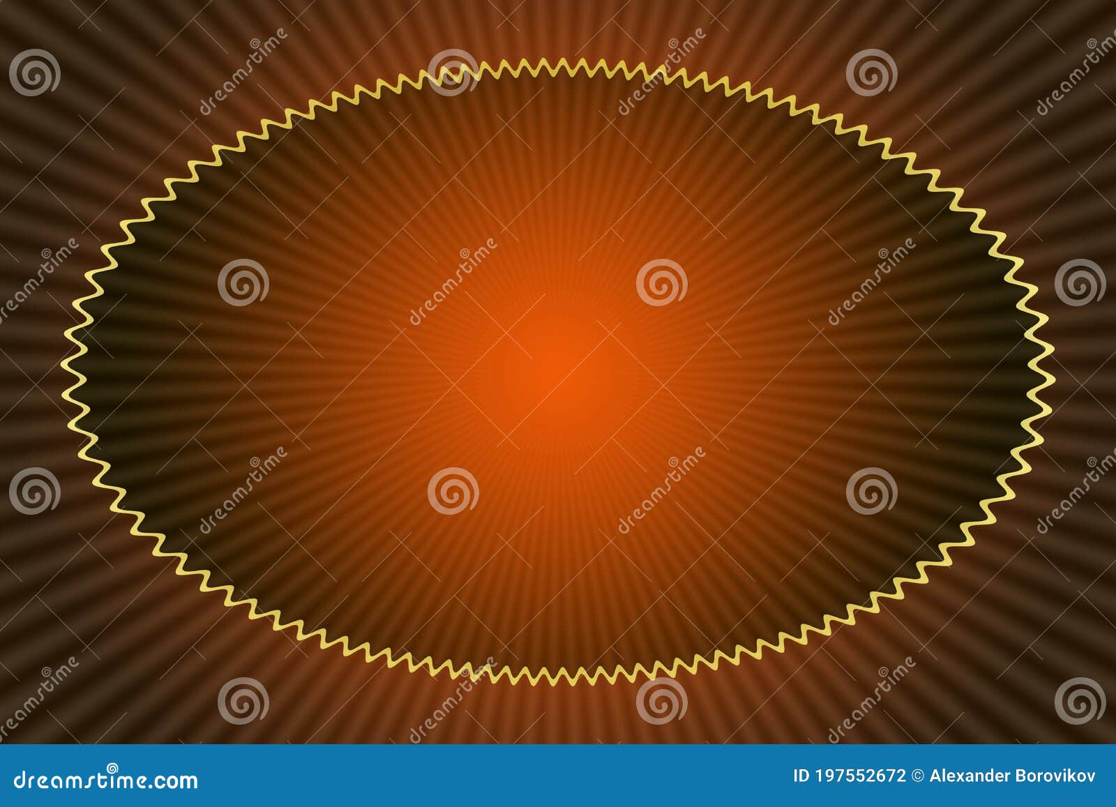Absract Colored Background with Ellipse and Orange-brown Pattern Stock ...