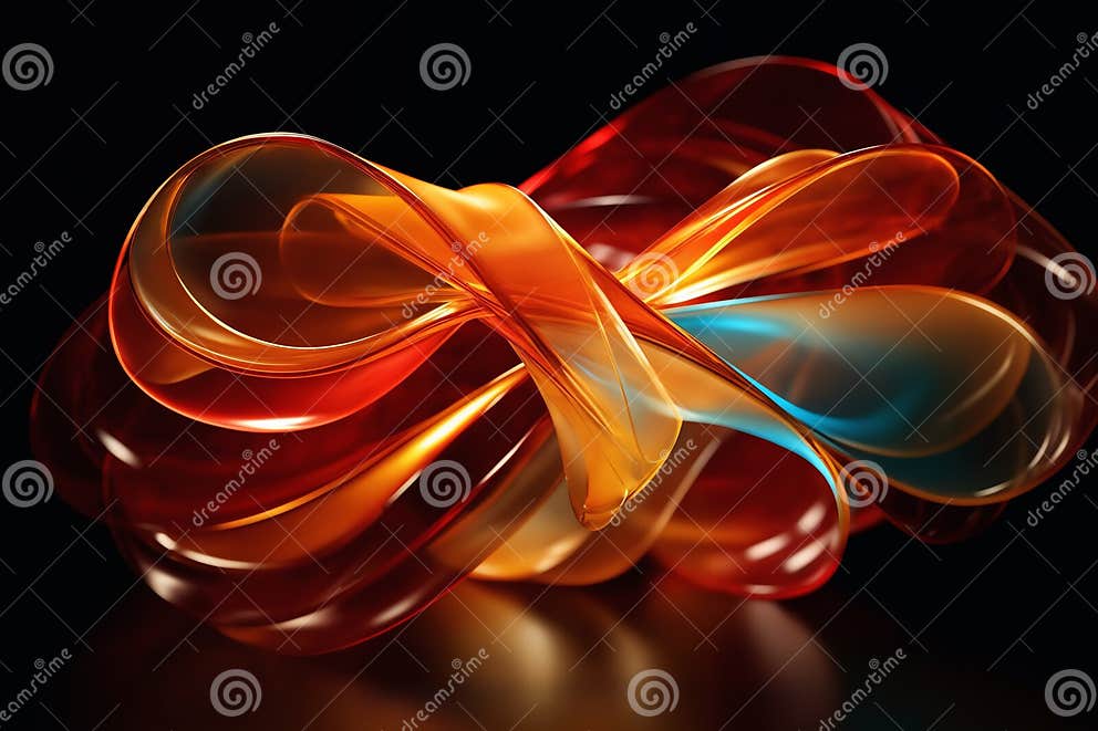 Abstract Colored Background in the Form of Lightspeed Lines Stock ...