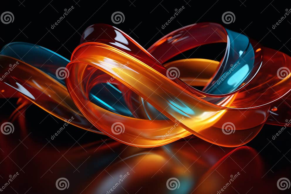 Abstract Colored Background in the Form of Lightspeed Lines Stock ...