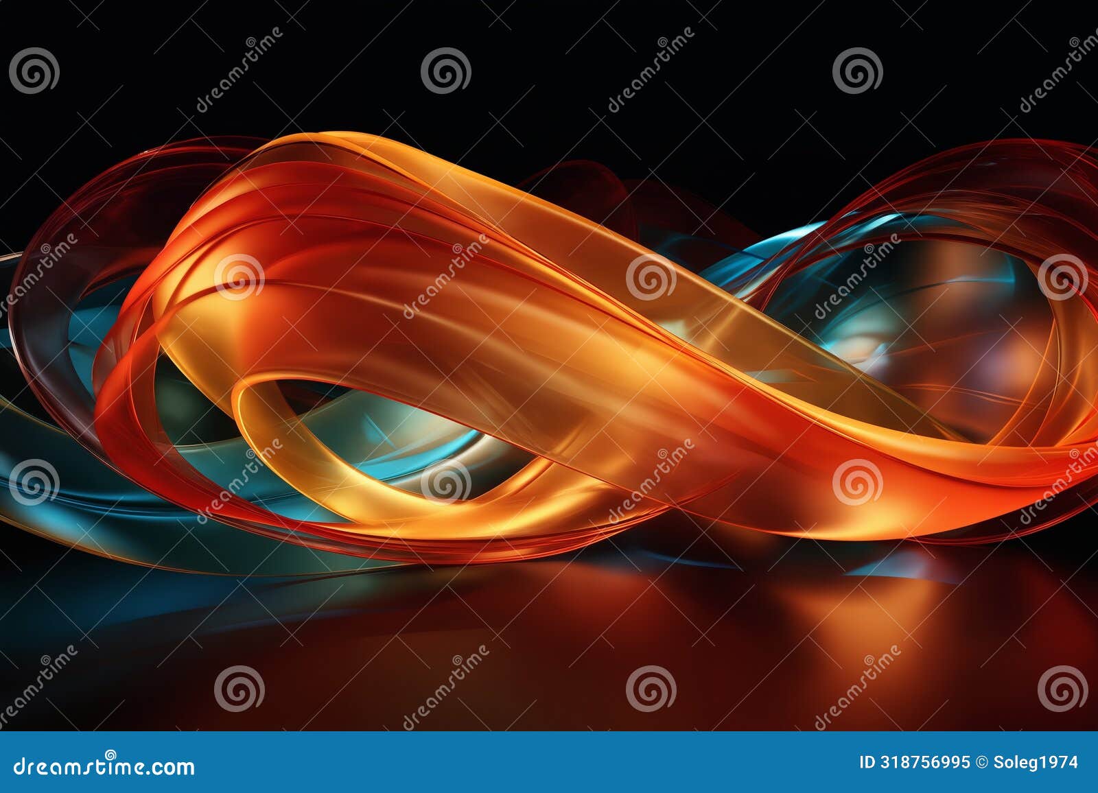 Abstract Colored Background in the Form of Lightspeed Lines Stock ...