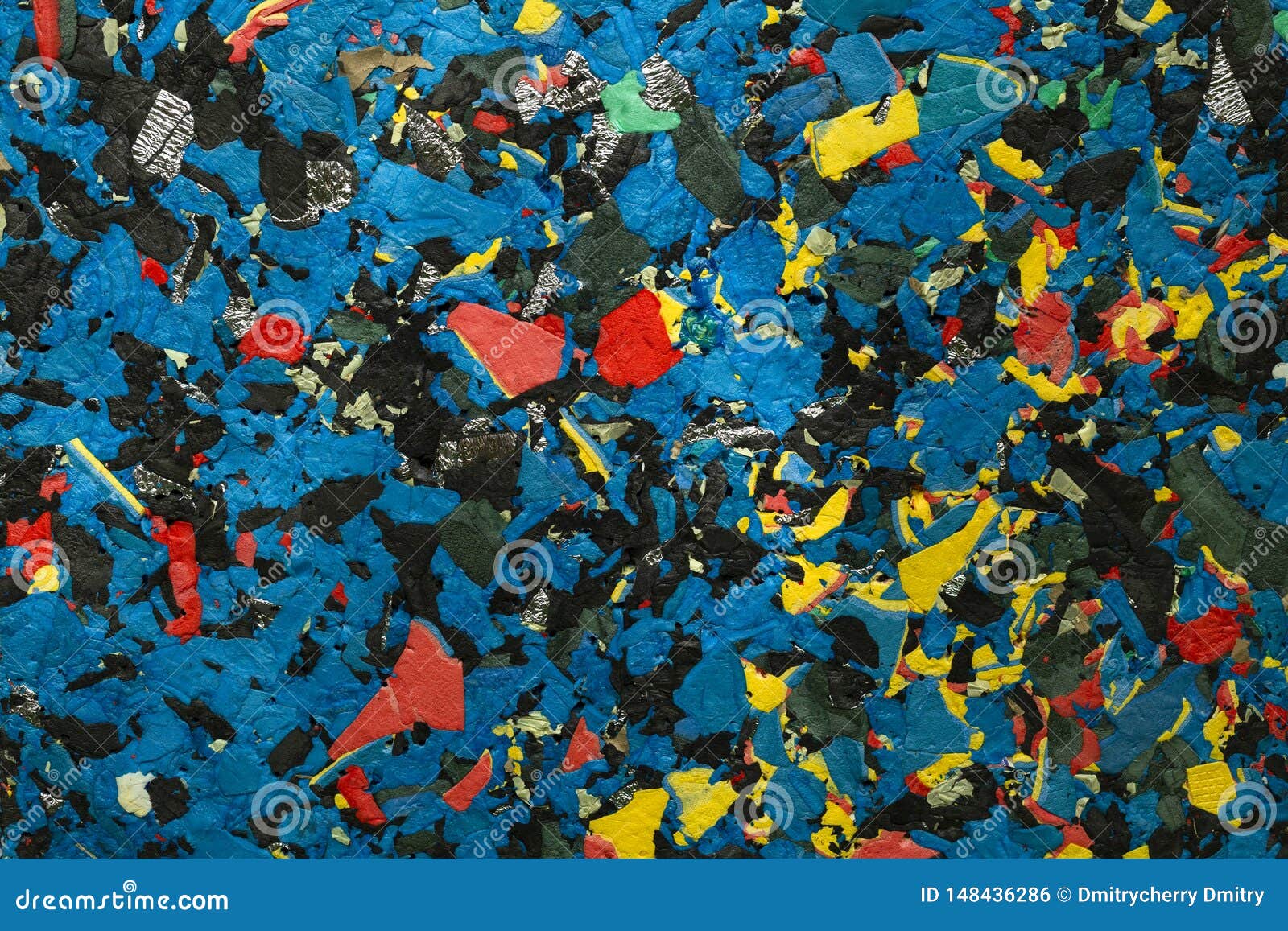 Abstract Colored Background. Pressed Texture of Different Materials ...