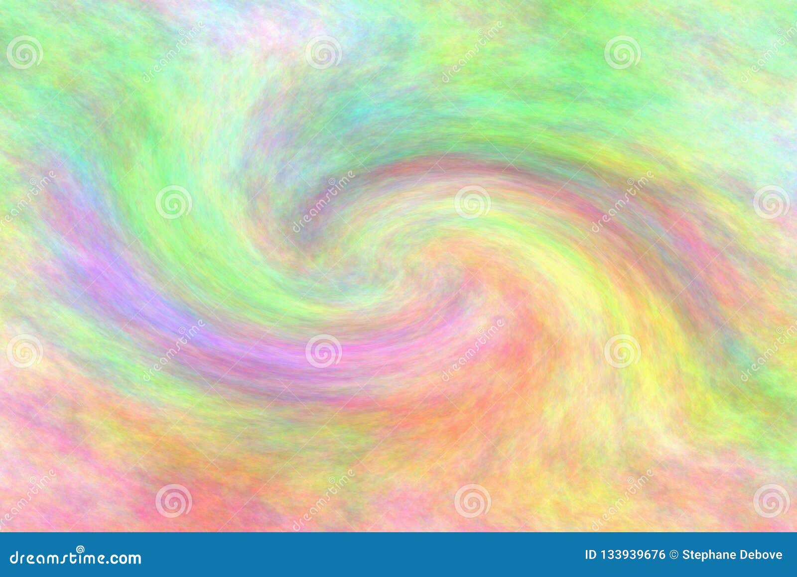 Swirl Tie Dye. Rainbow Batik Dye Texture. Stock Photo | CartoonDealer ...