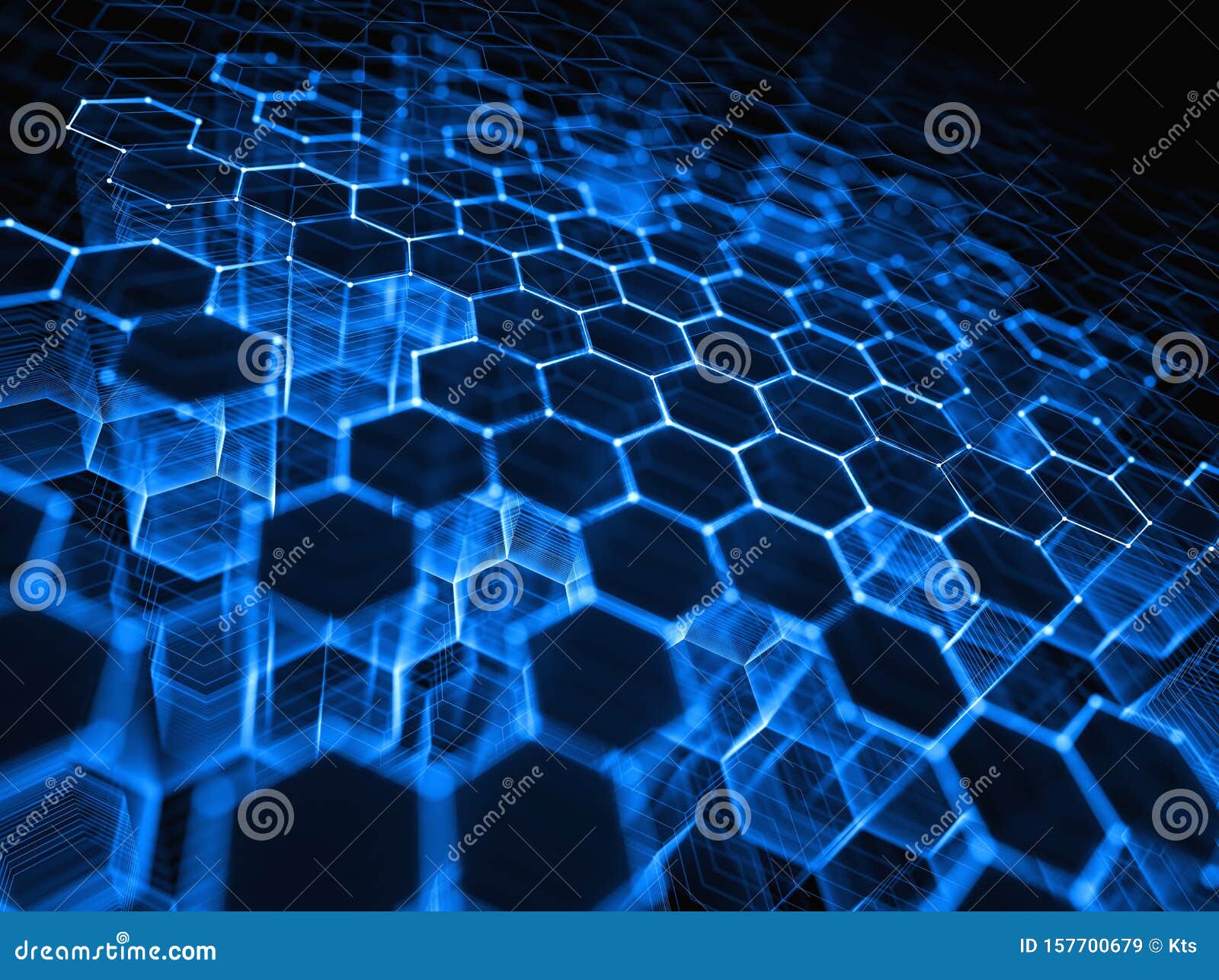 Abstract Colored Background Technology Connection Stock Image - Image ...
