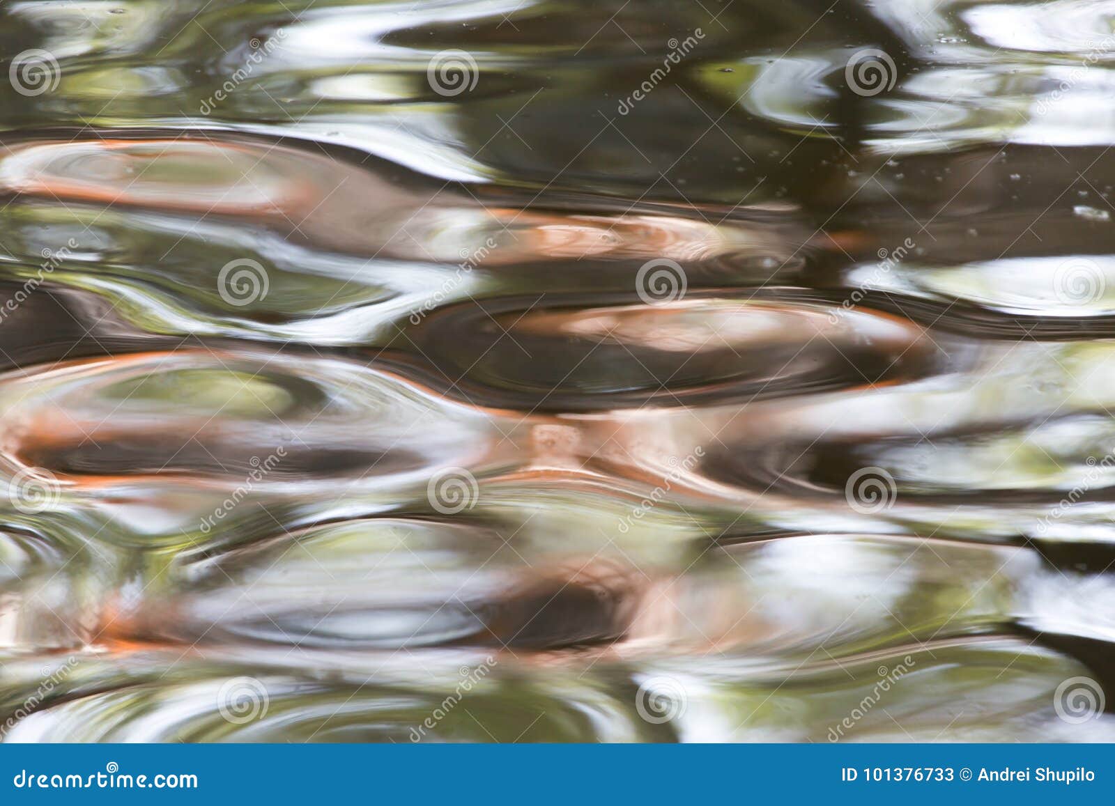 Abstract Colored Background of Water Stock Image - Image of ripple ...