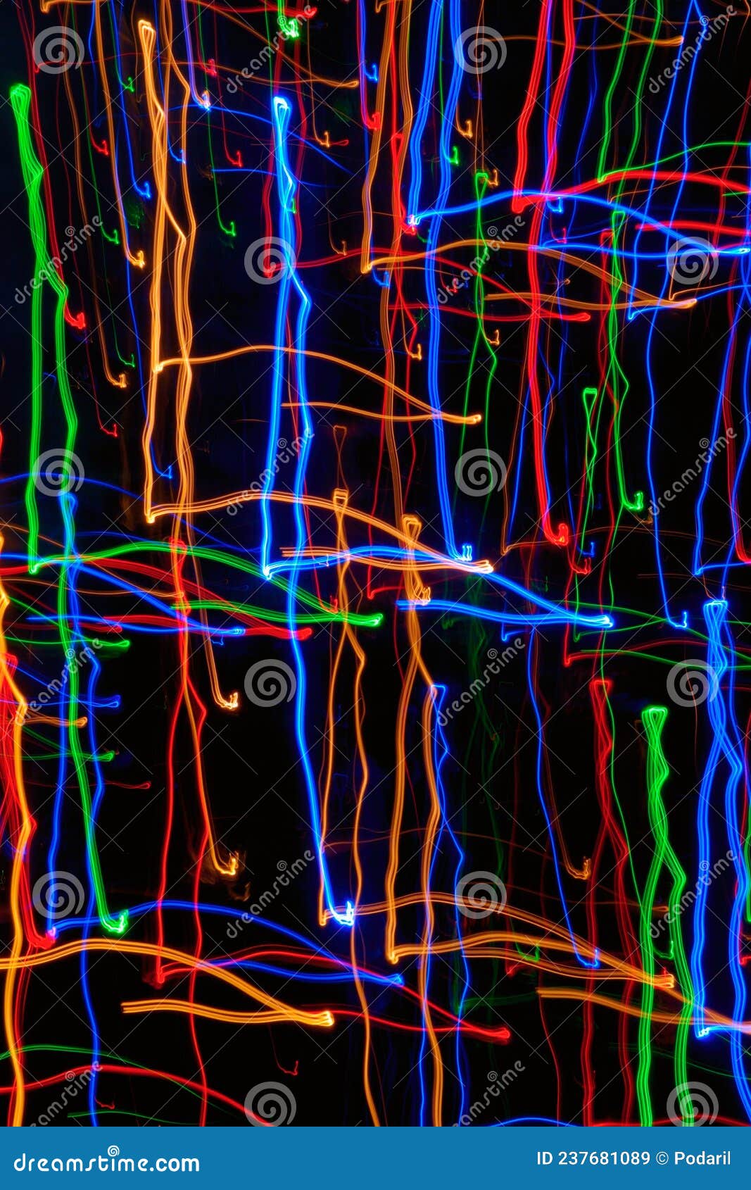 Abstract light drawing stock image. Image of fantasy - 237681089