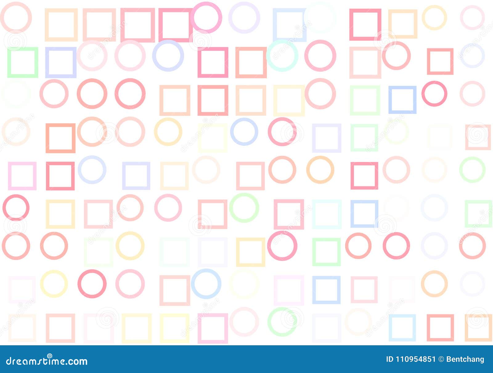 Pattern of Shape Illustrations Background. Stock Vector - Illustration ...