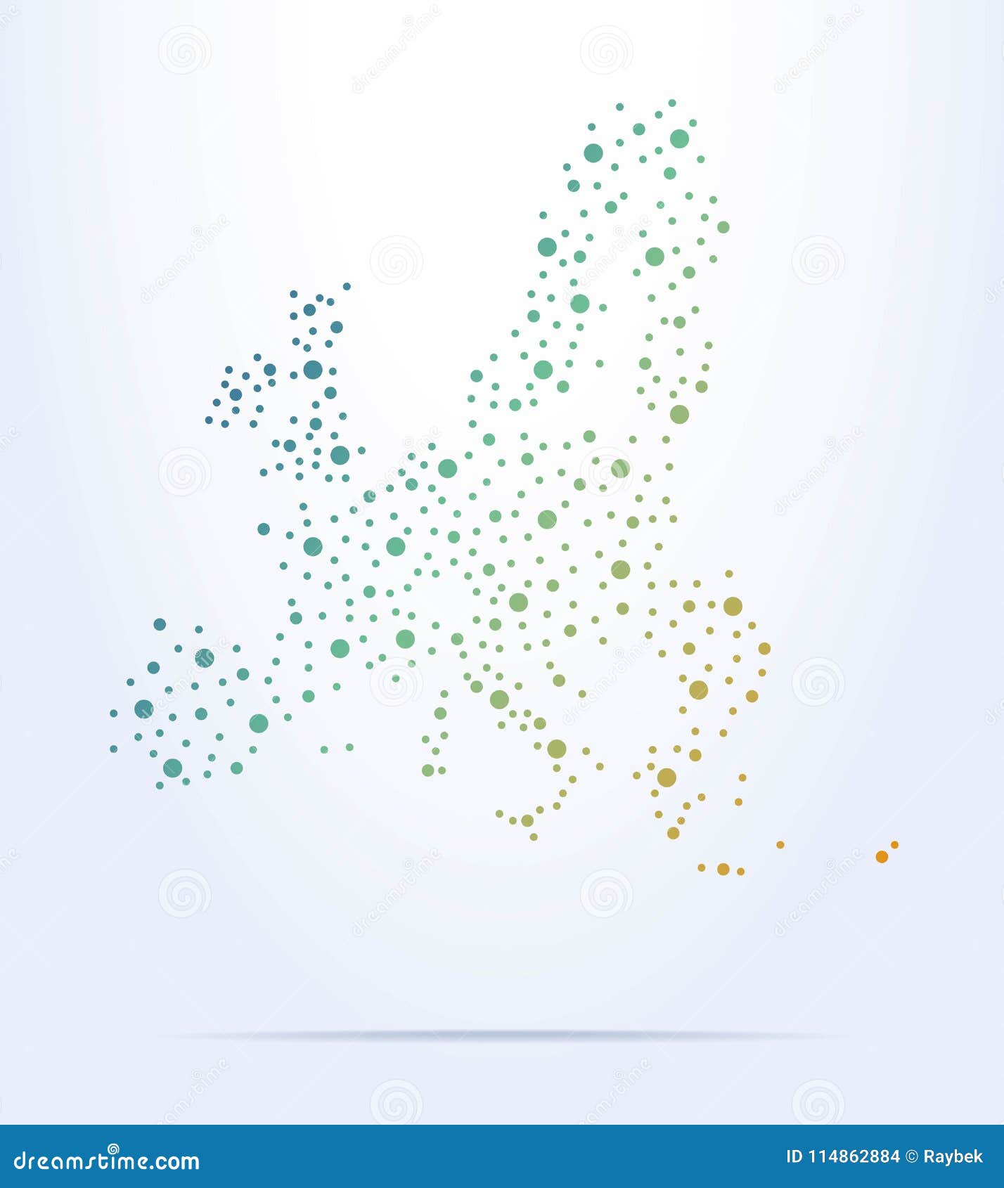 Abstract EU map stock illustration. Illustration of europe - 114862884