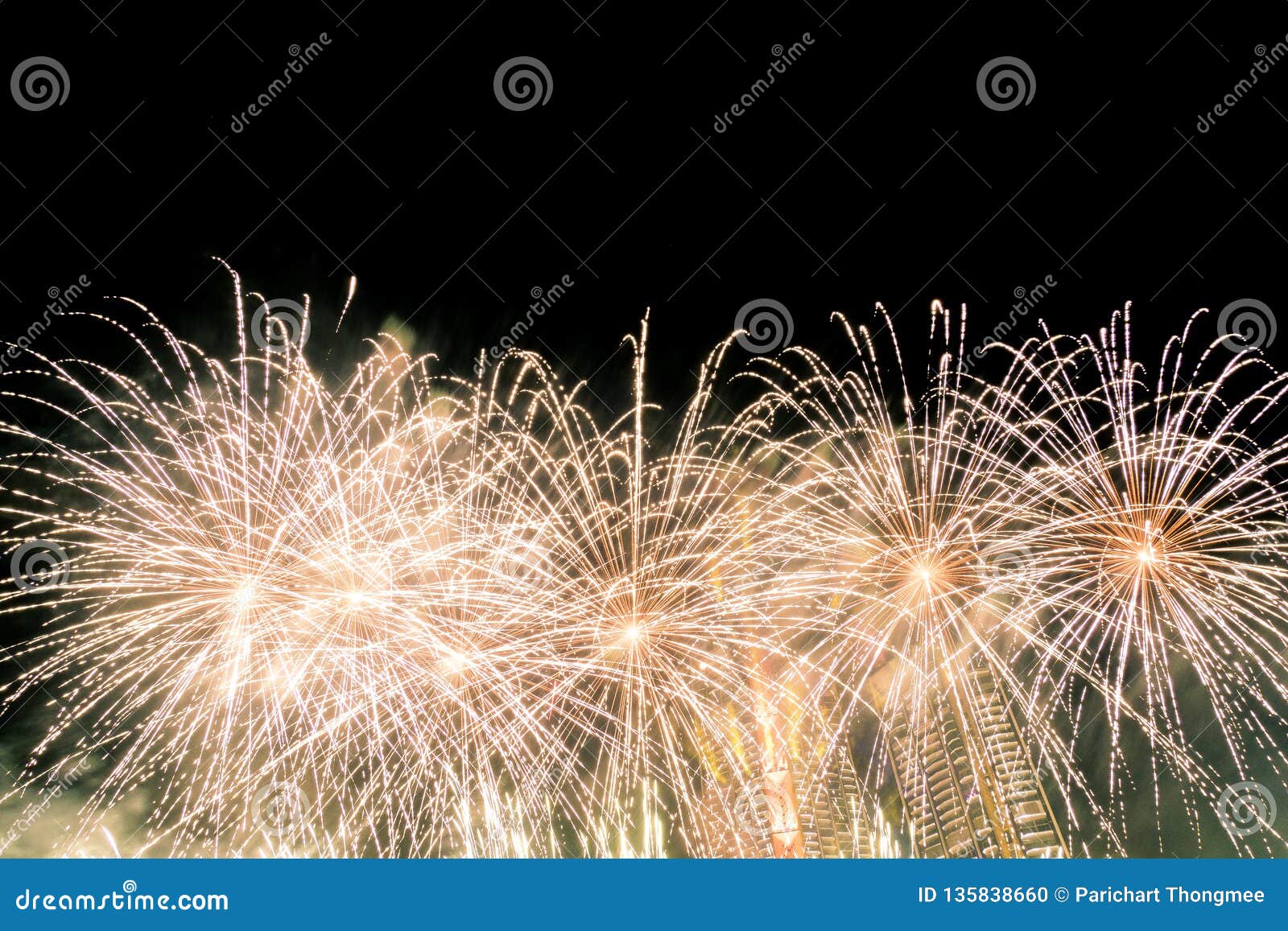 Abstract Colored Firework Background . Celebration and Anniversary ...