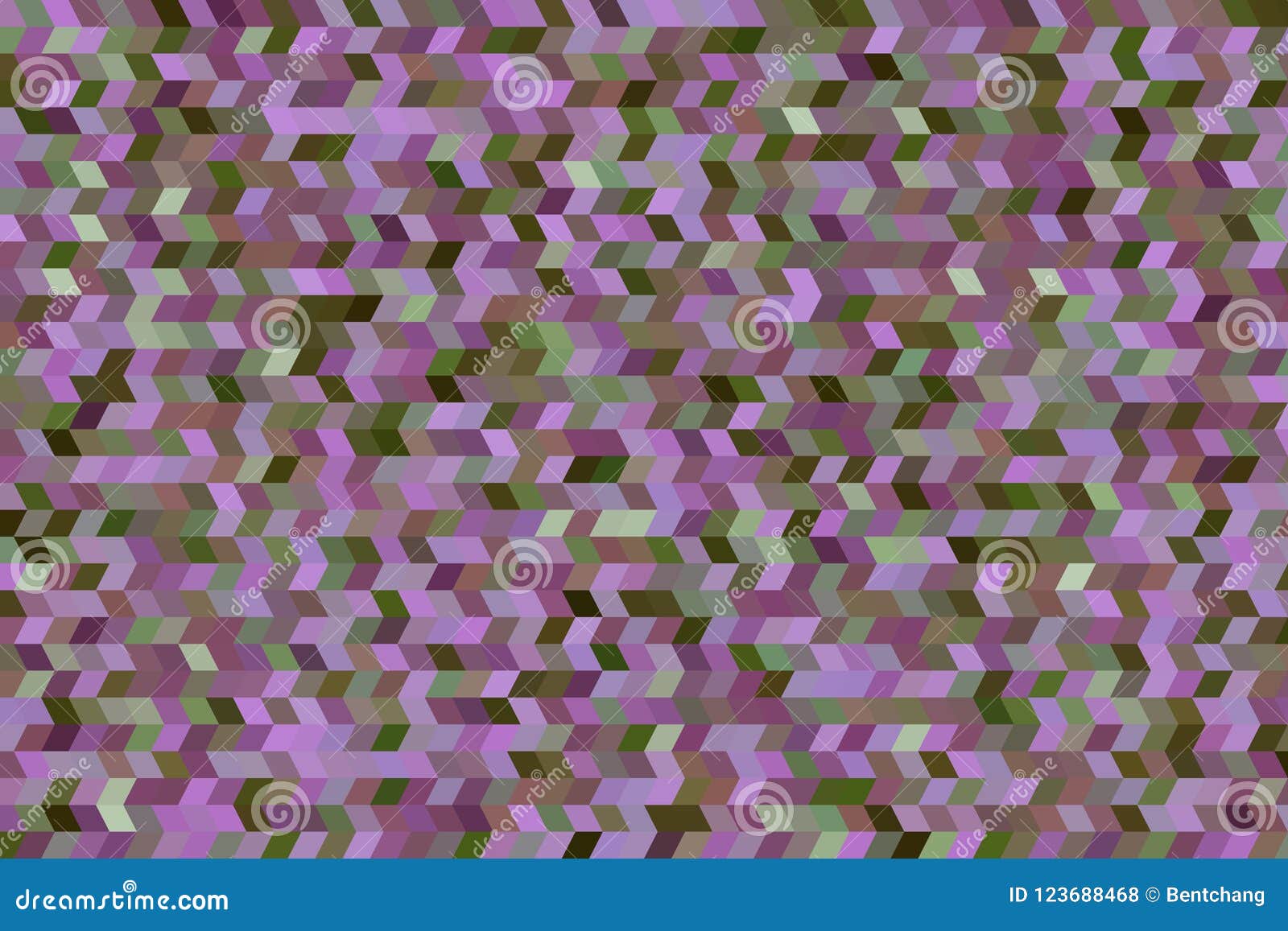 Abstract Colored Geometric Rectangle Strip Pattern. Details ...