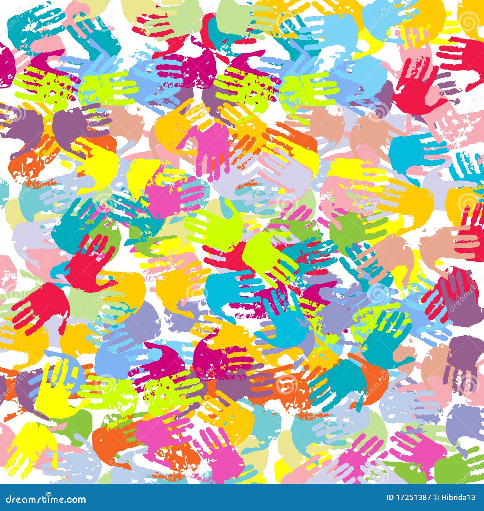 Abstract colored hand stock illustration. Illustration of finger - 17251387