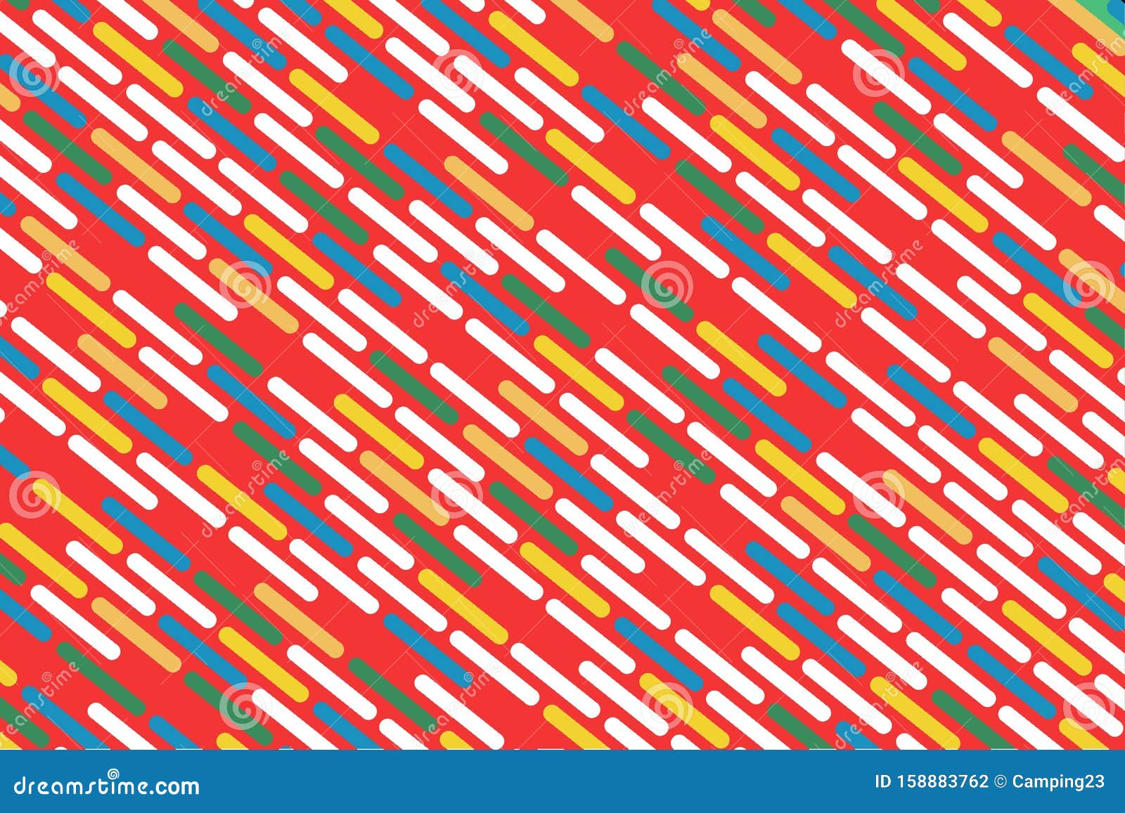Abstract Colored Lines Pattern Background Stock Illustration ...