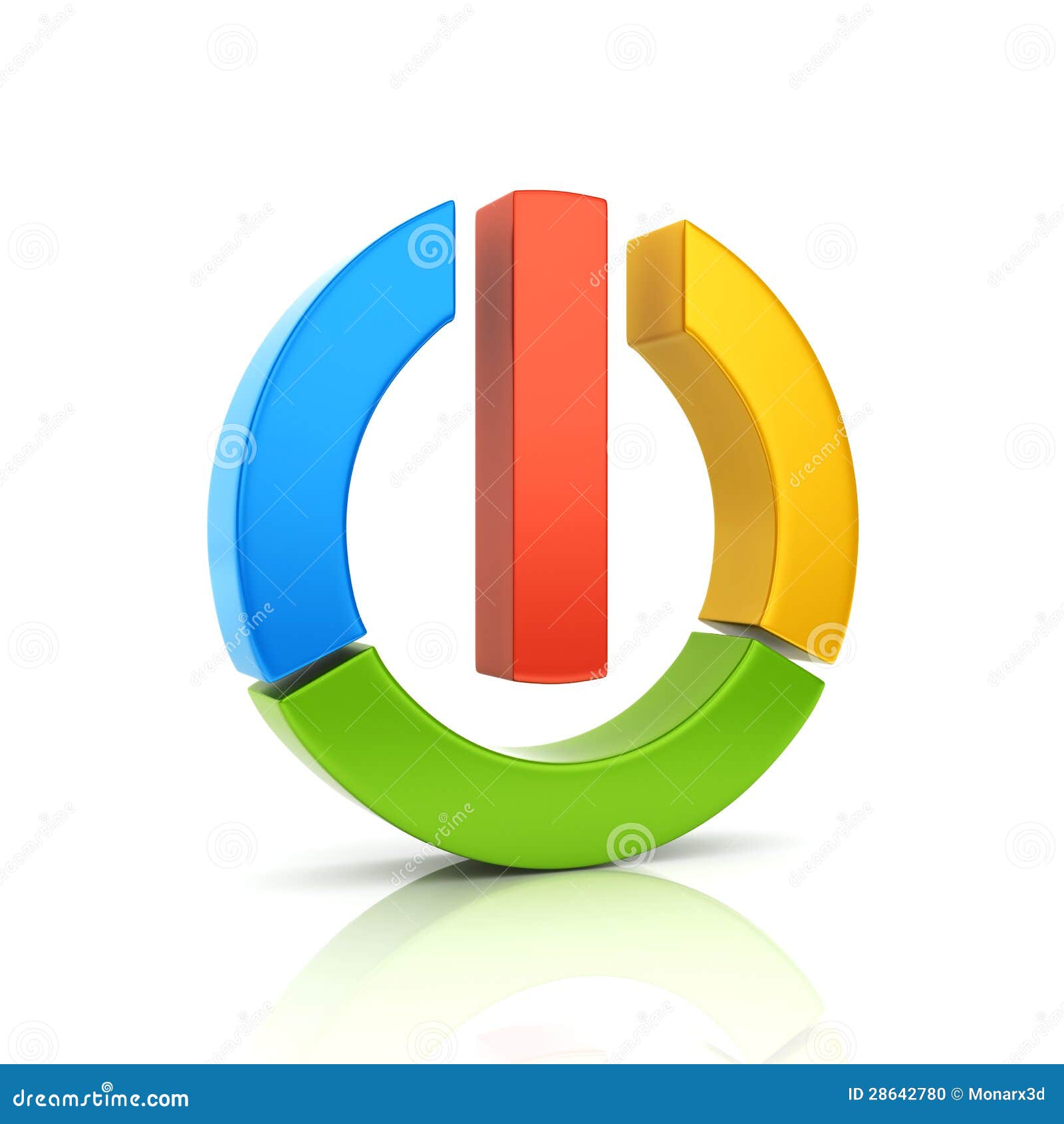 Power Symbol Vector Illustration | CartoonDealer.com #57848382