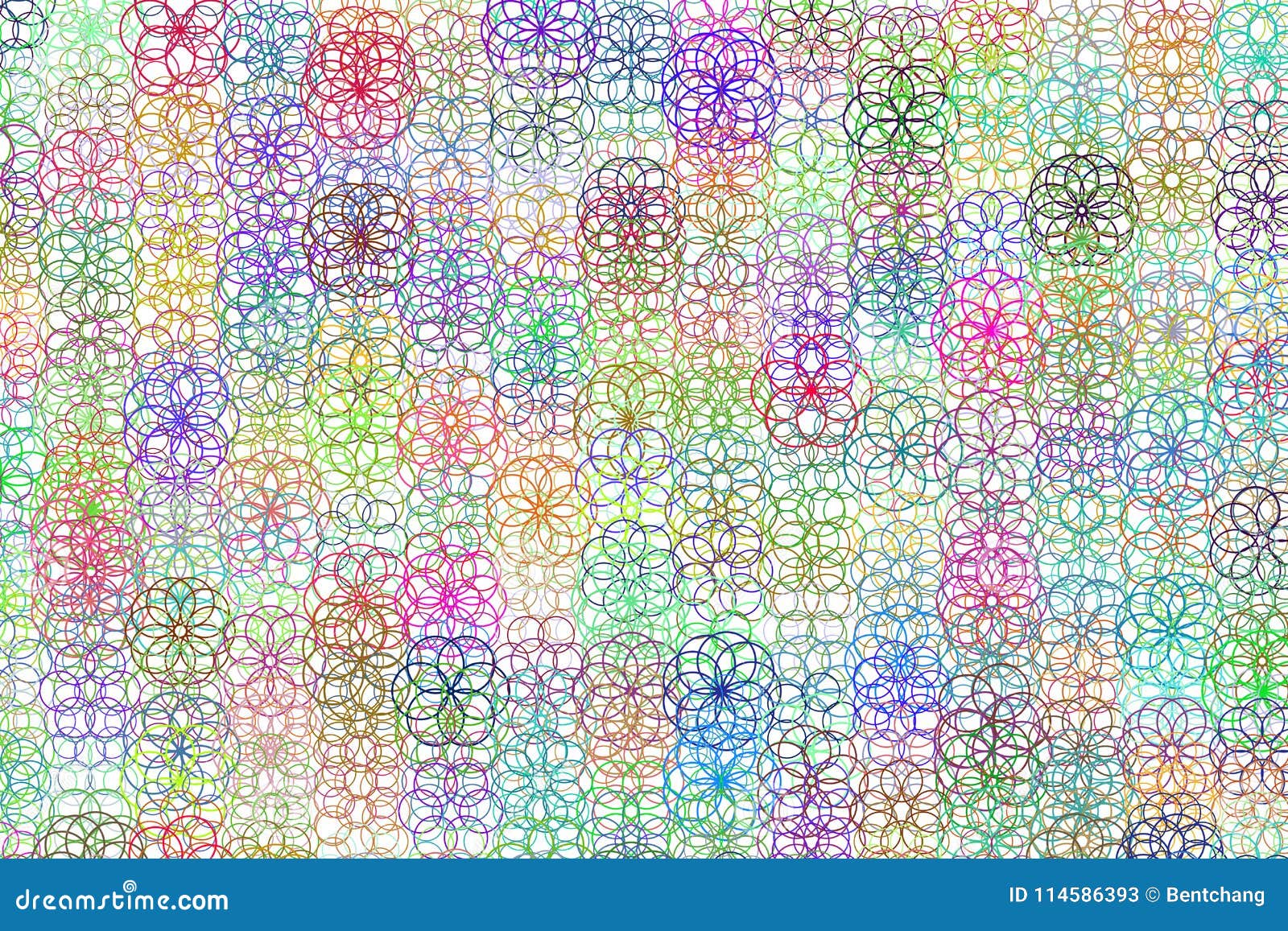 Abstract Colored Mixed Shape Pattern. Design, White, Backdrop ...