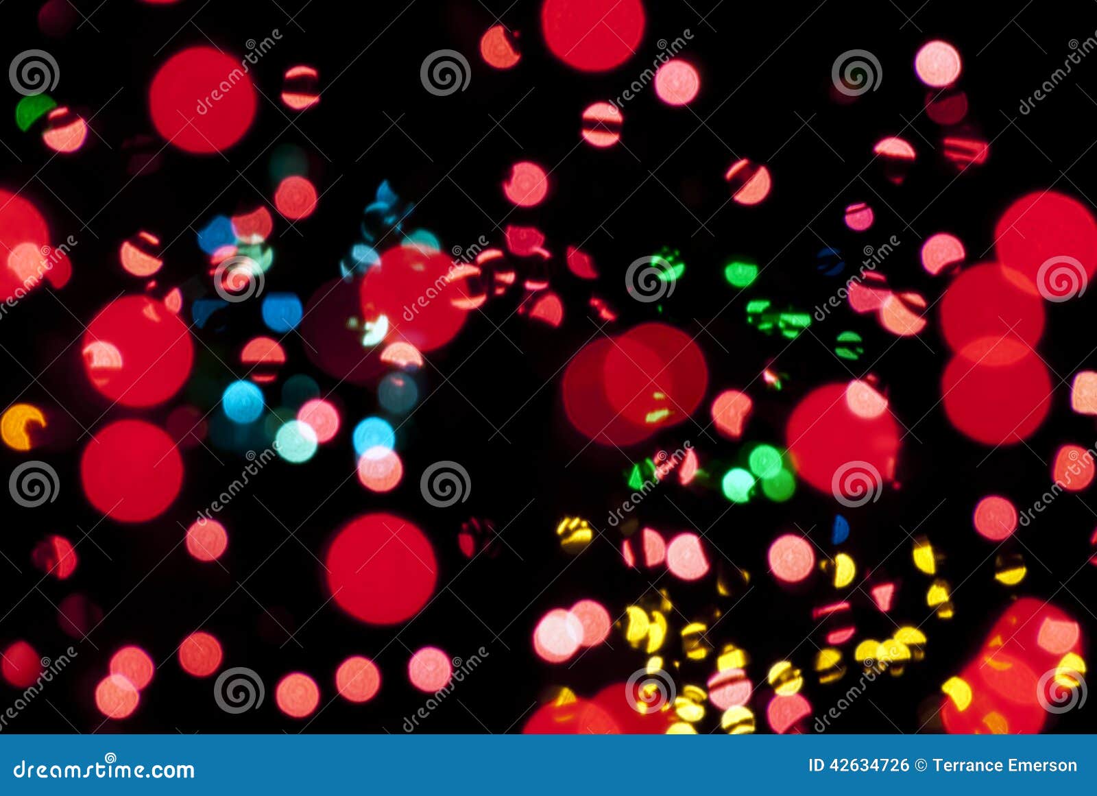 Abstract Colored Orbs stock photo. Image of lights, black - 42634726