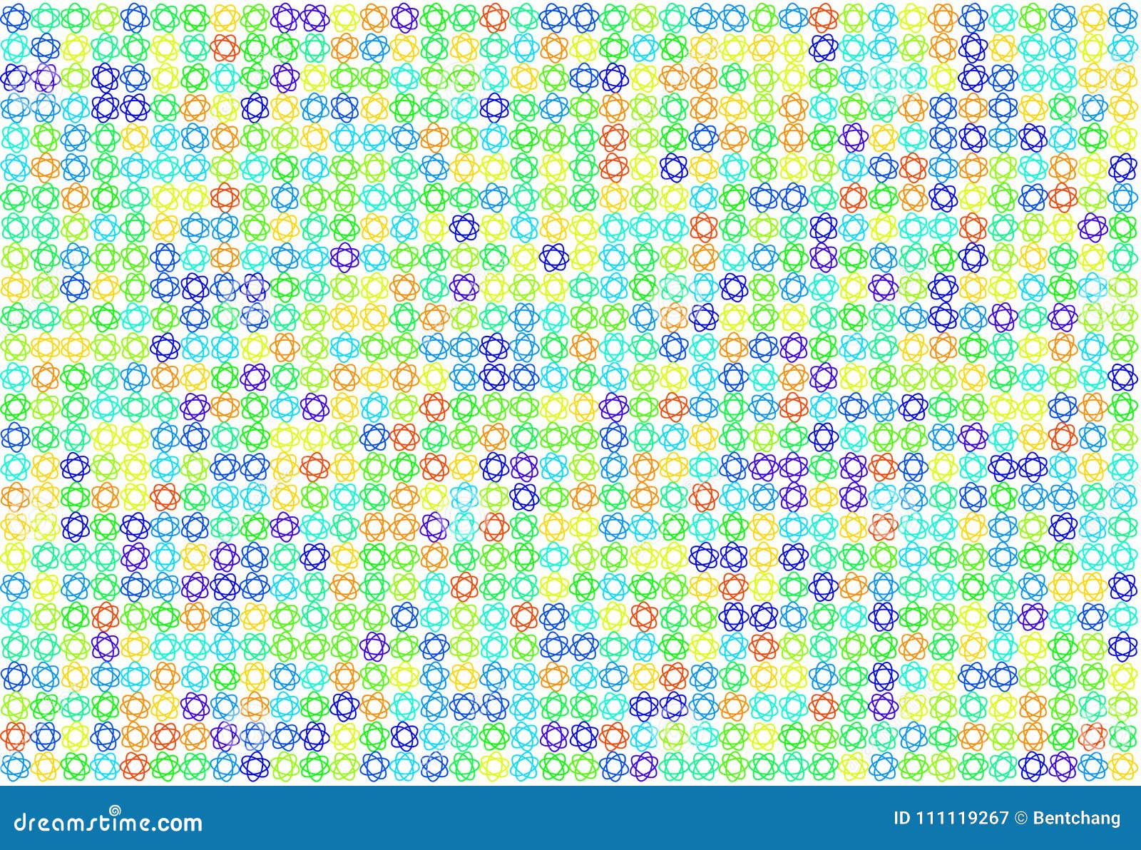 Abstract Colored Oval & Mixed Shape Pattern. Concept, Round, Effect ...