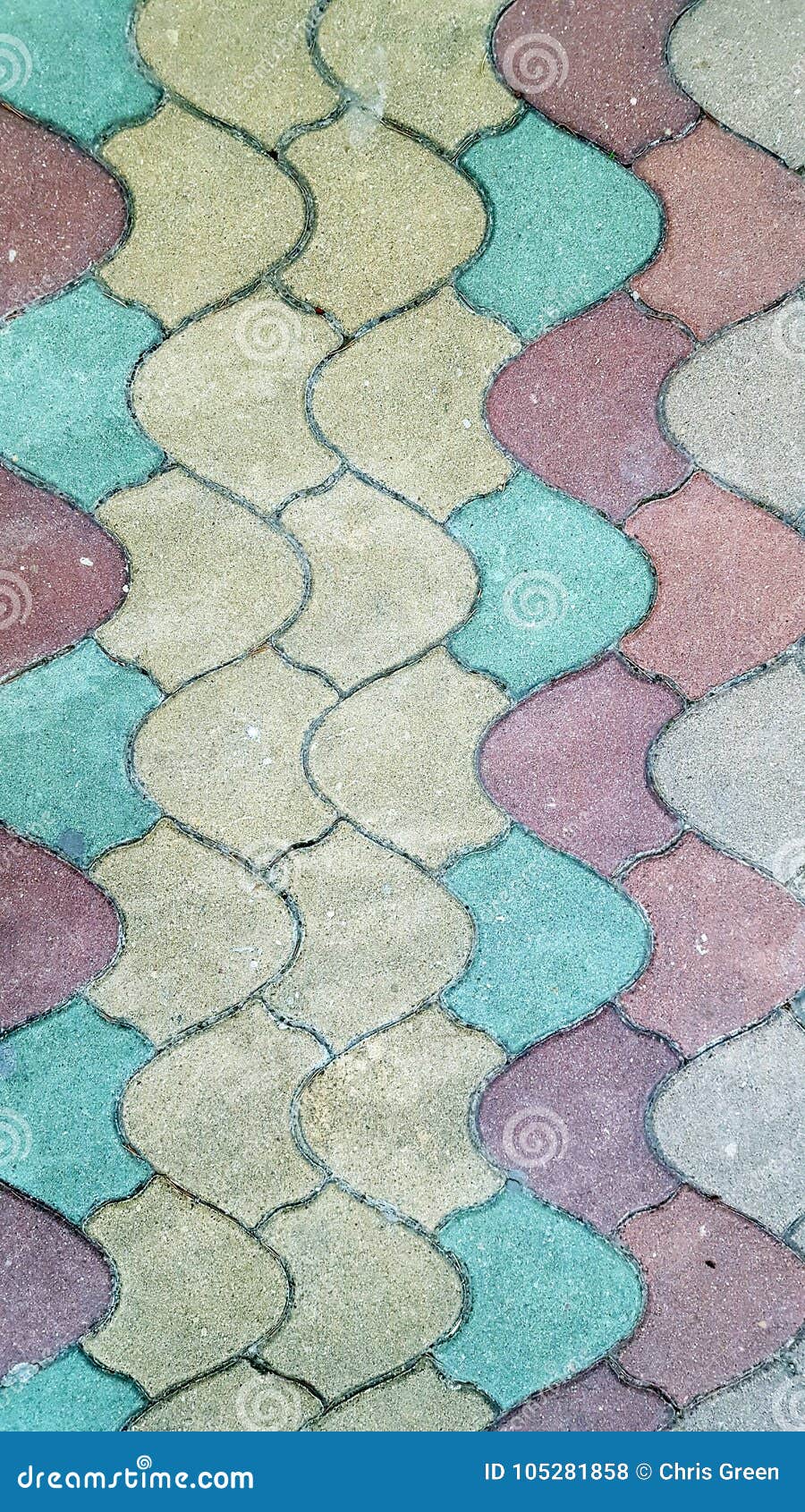 Abstract Colored Pavement Blocks Stock Photo - Image of granite ...