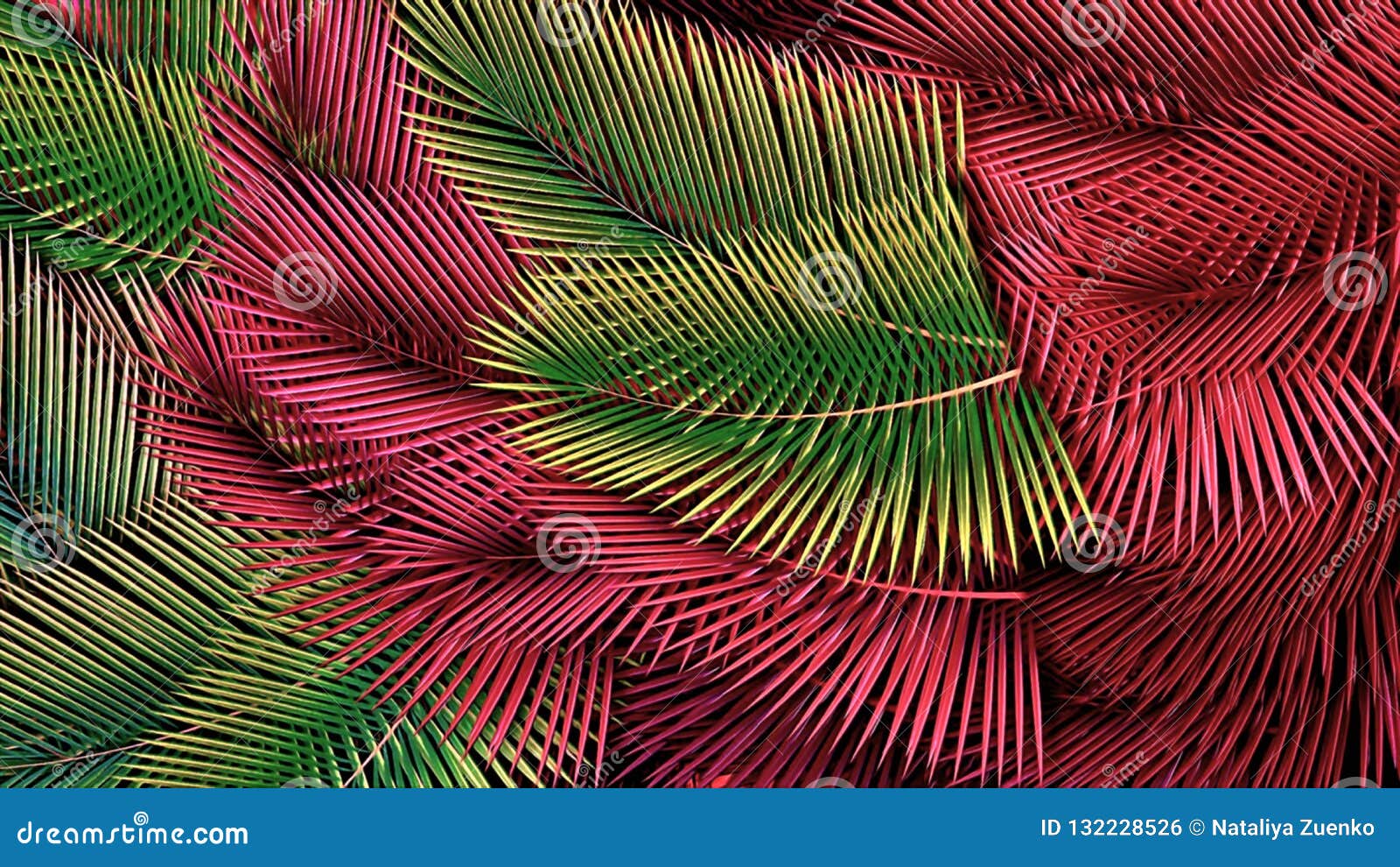 Abstract Colored Psychedelic Background with Brush Strokes Texture ...