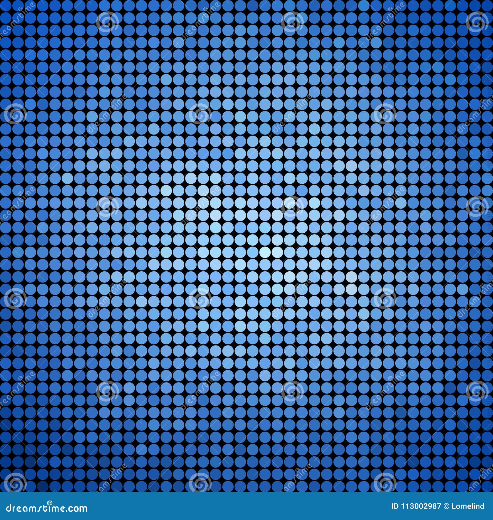 Colored Round Dots Background Stock Illustration - Illustration of ...