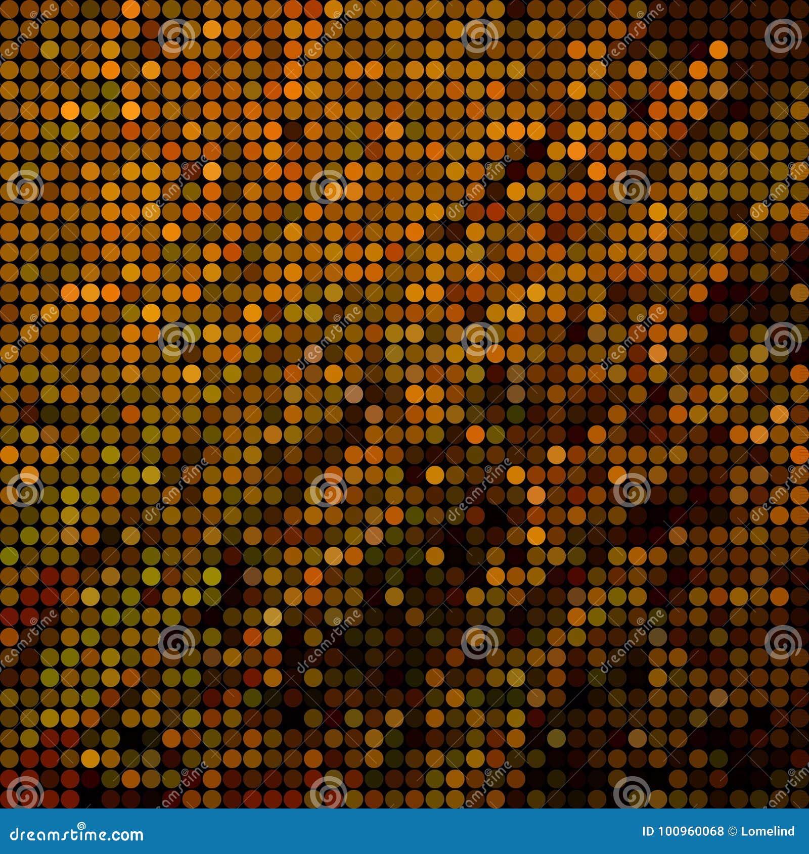 Vector Colored Round Dots Background Stock Illustration - Illustration ...